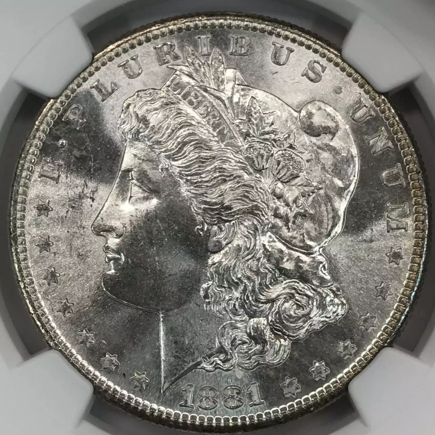 1881-S Morgan Silver Dollar NGC MS-64 - Old Pueblo Coin