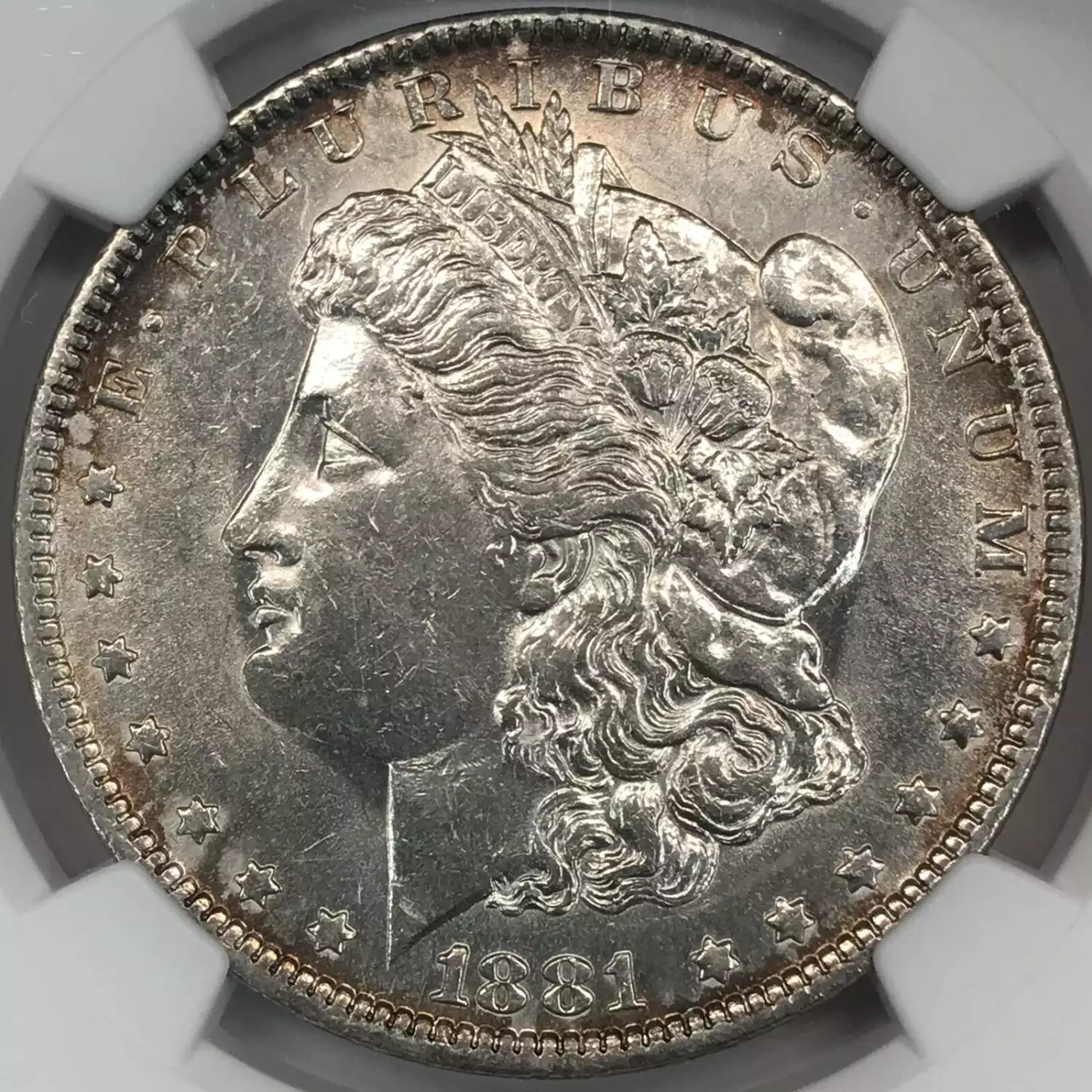 1881-O Morgan Silver Dollar NGC AU-Details - Old Pueblo Coin