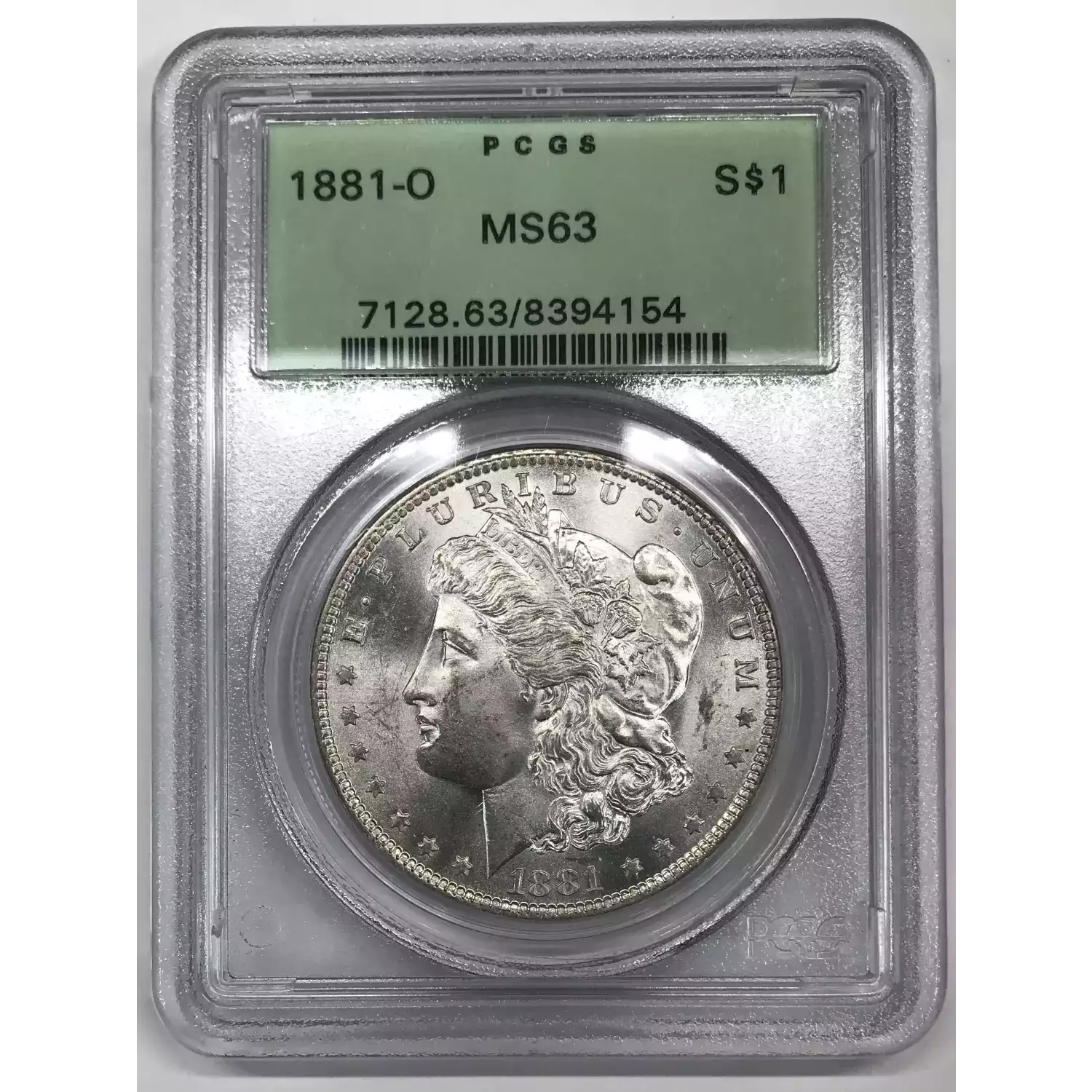 1881-O Morgan Silver Dollar PCGS MS-63 - Old Pueblo Coin