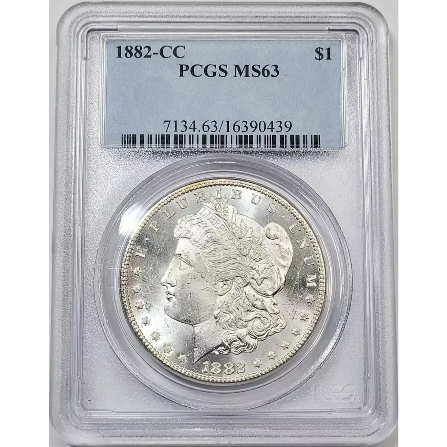 1882-CC Morgan Silver Dollar PCGS MS-63 - Old Pueblo Coin
