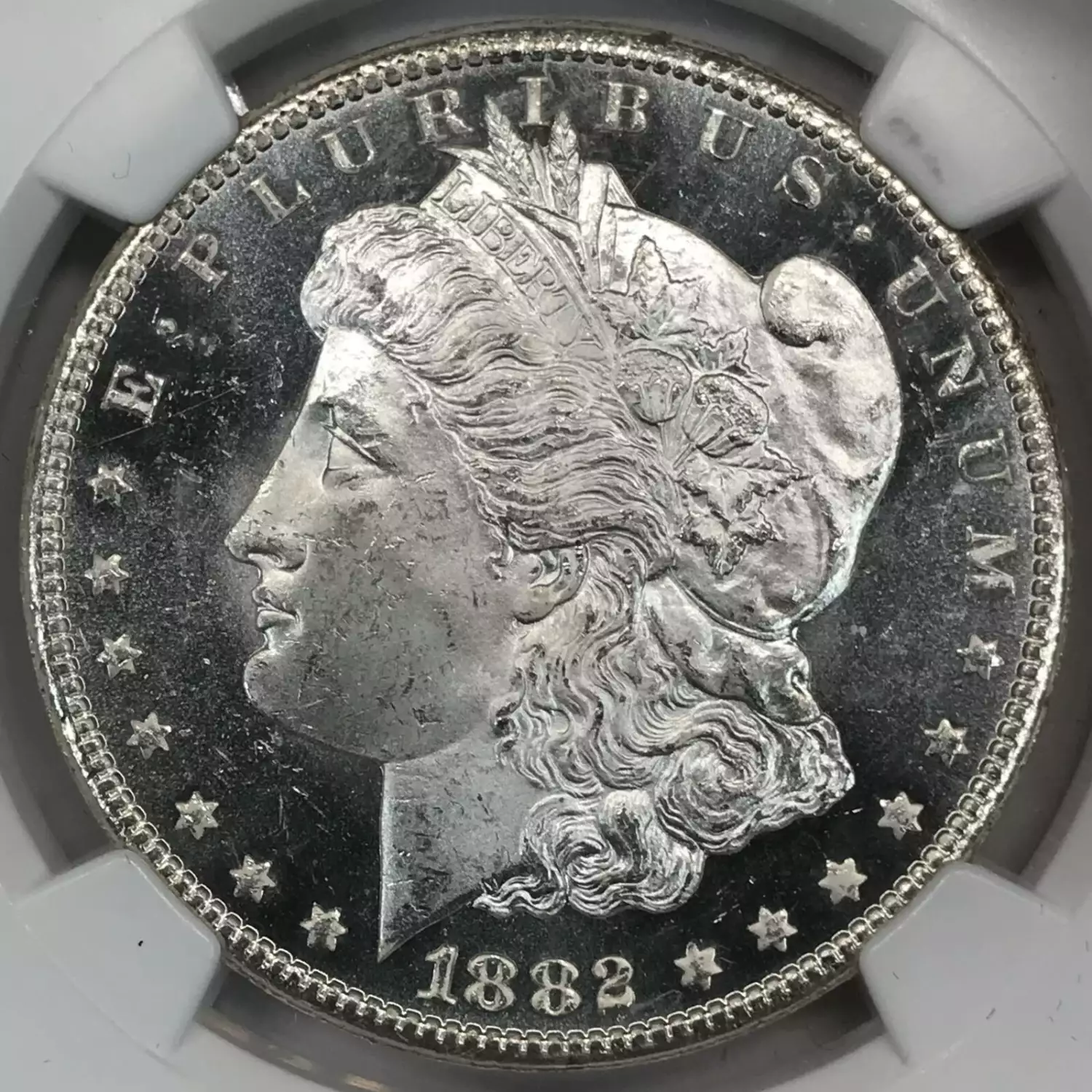 1882-CC Morgan Silver Dollar NGC MS-64 DPL - Old Pueblo Coin