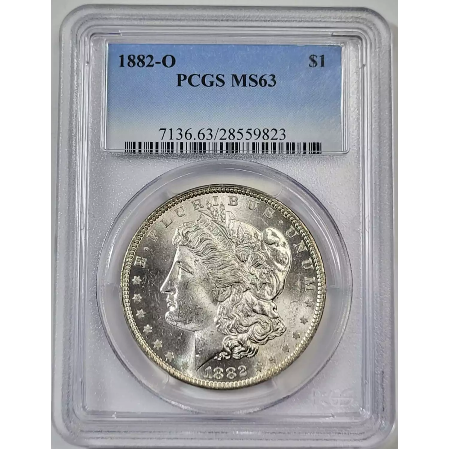 1882-O Morgan Silver Dollar PCGS MS-63 - Old Pueblo Coin