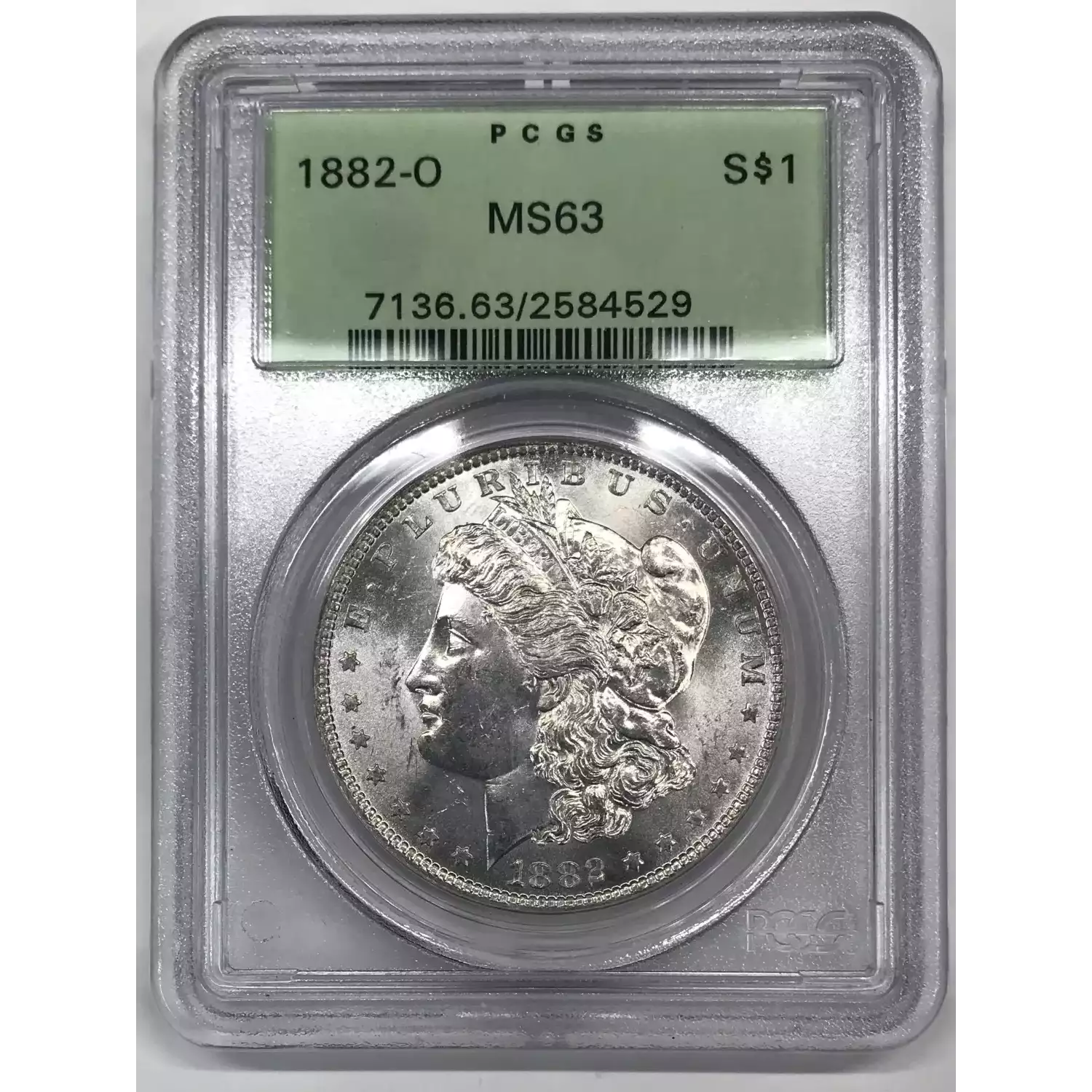 1882-O Morgan Silver Dollar PCGS MS-63 - Old Pueblo Coin