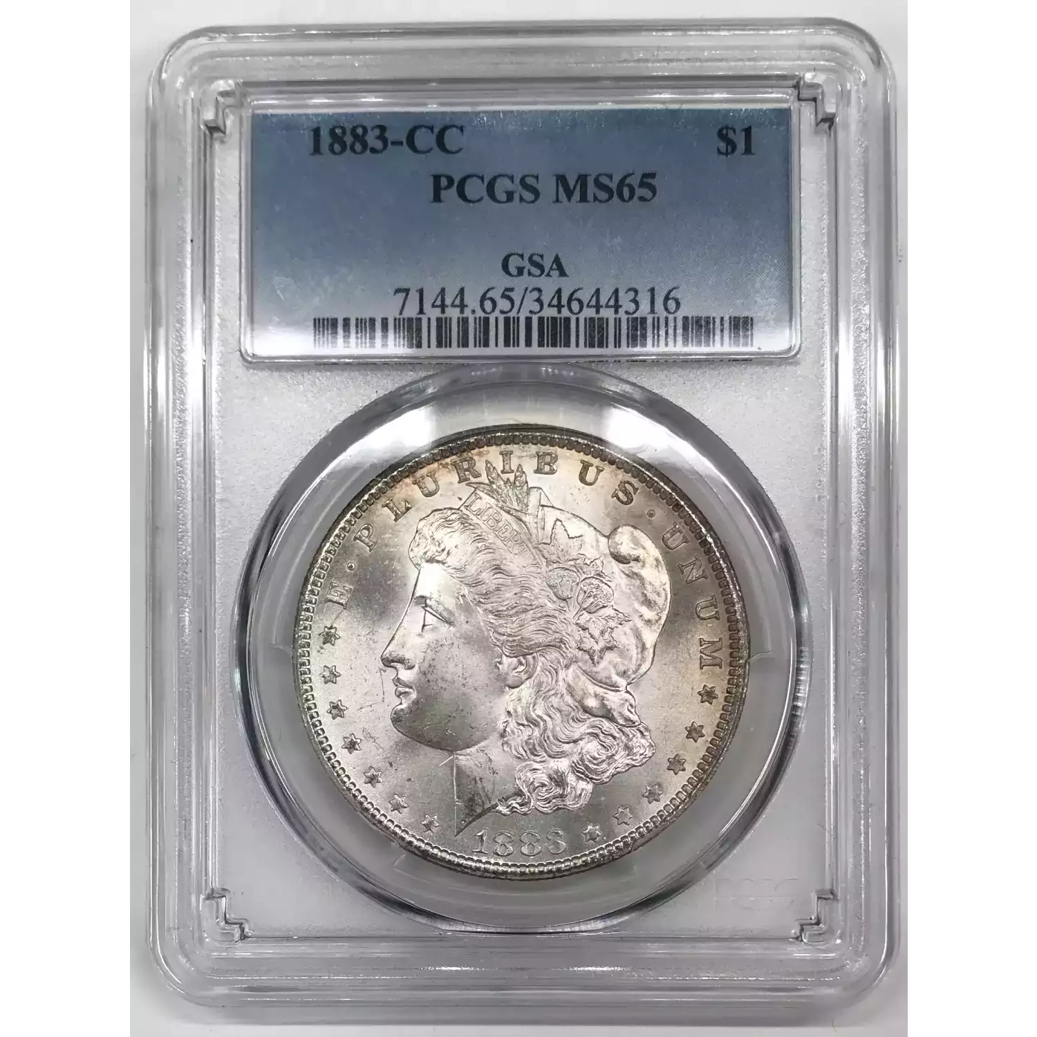 1883-CC Morgan Silver Dollar PCGS MS-65 - Old Pueblo Coin