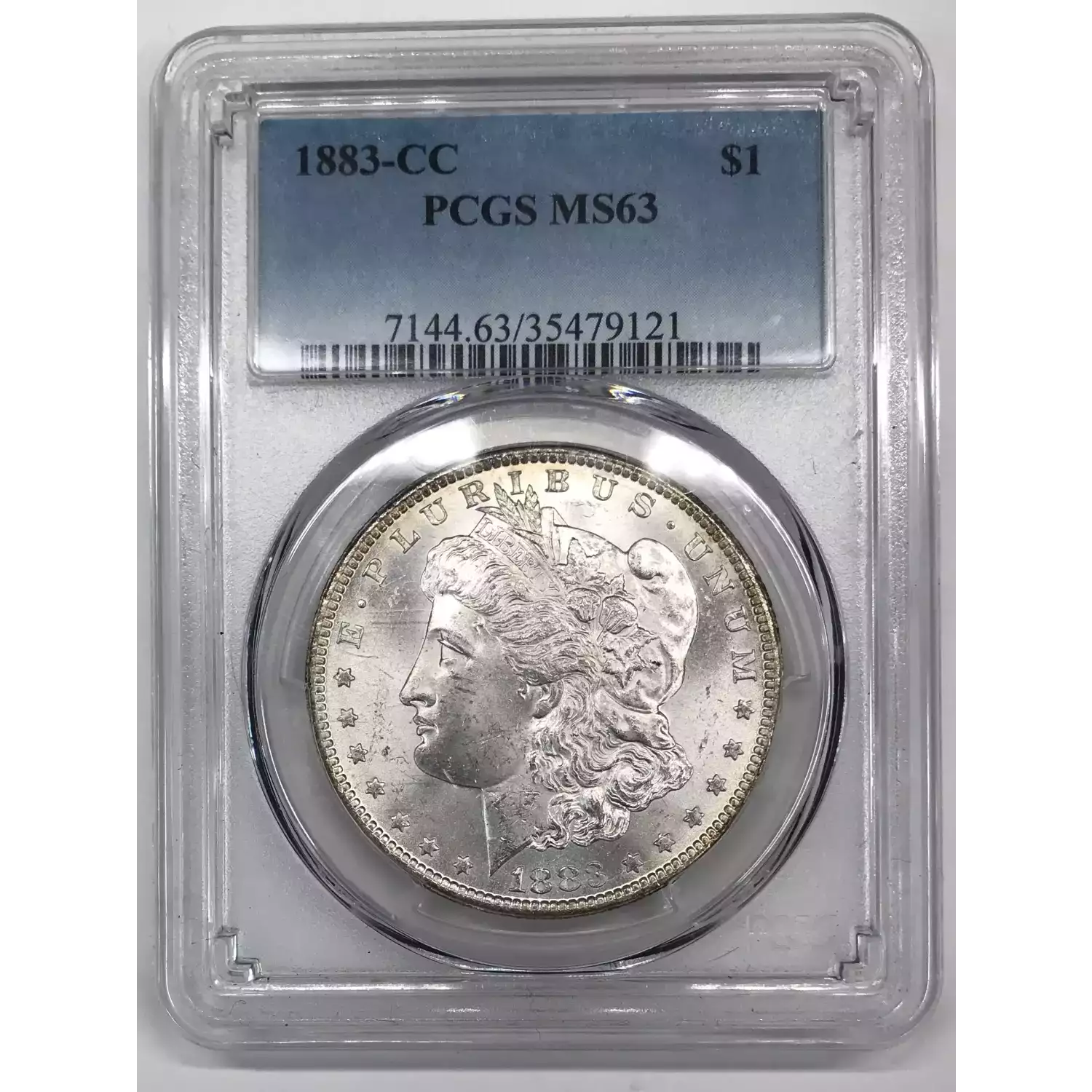 1883-CC Morgan Silver Dollar PCGS MS-63 - Old Pueblo Coin