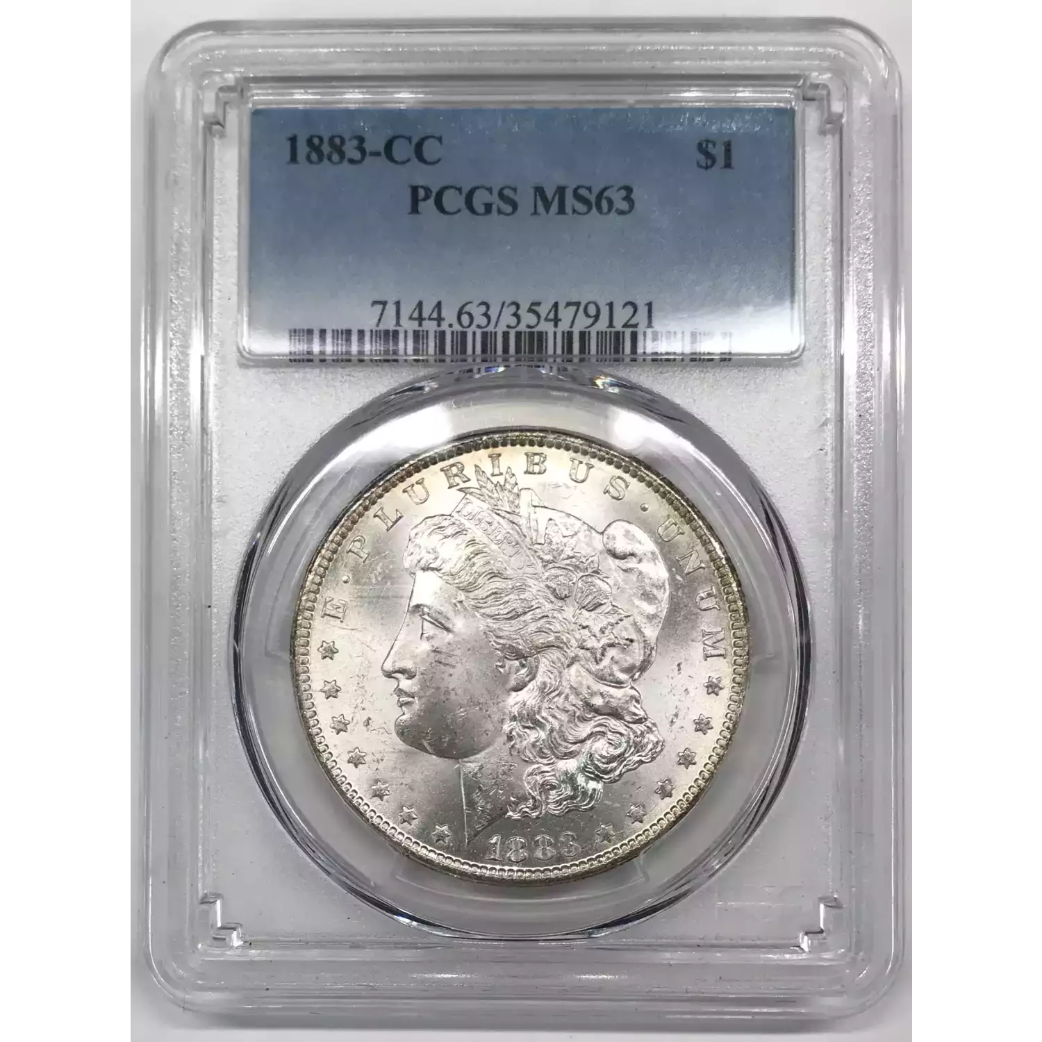 1883-CC Morgan Silver Dollar PCGS MS-63 - Old Pueblo Coin