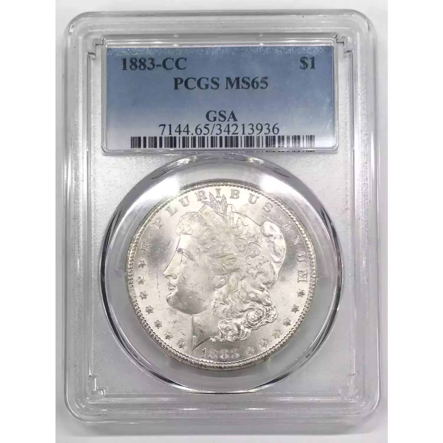 1883-CC Morgan Silver Dollar PCGS MS-65 GSA - Old Pueblo Coin