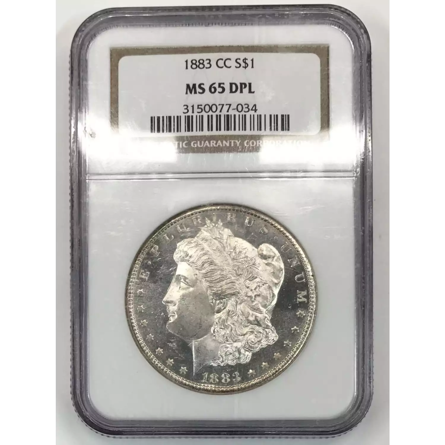 1883-CC Morgan Silver Dollar NGC MS-65 DPL - Old Pueblo Coin