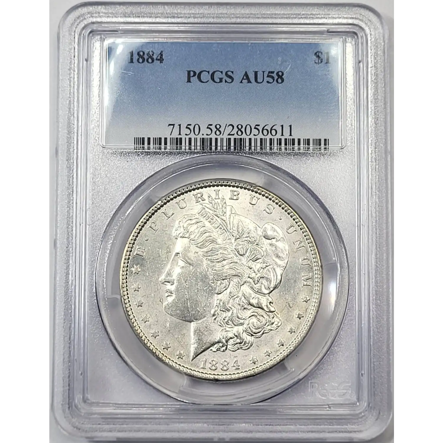 1884 Morgan Silver Dollar PCGS AU-58 - Old Pueblo Coin
