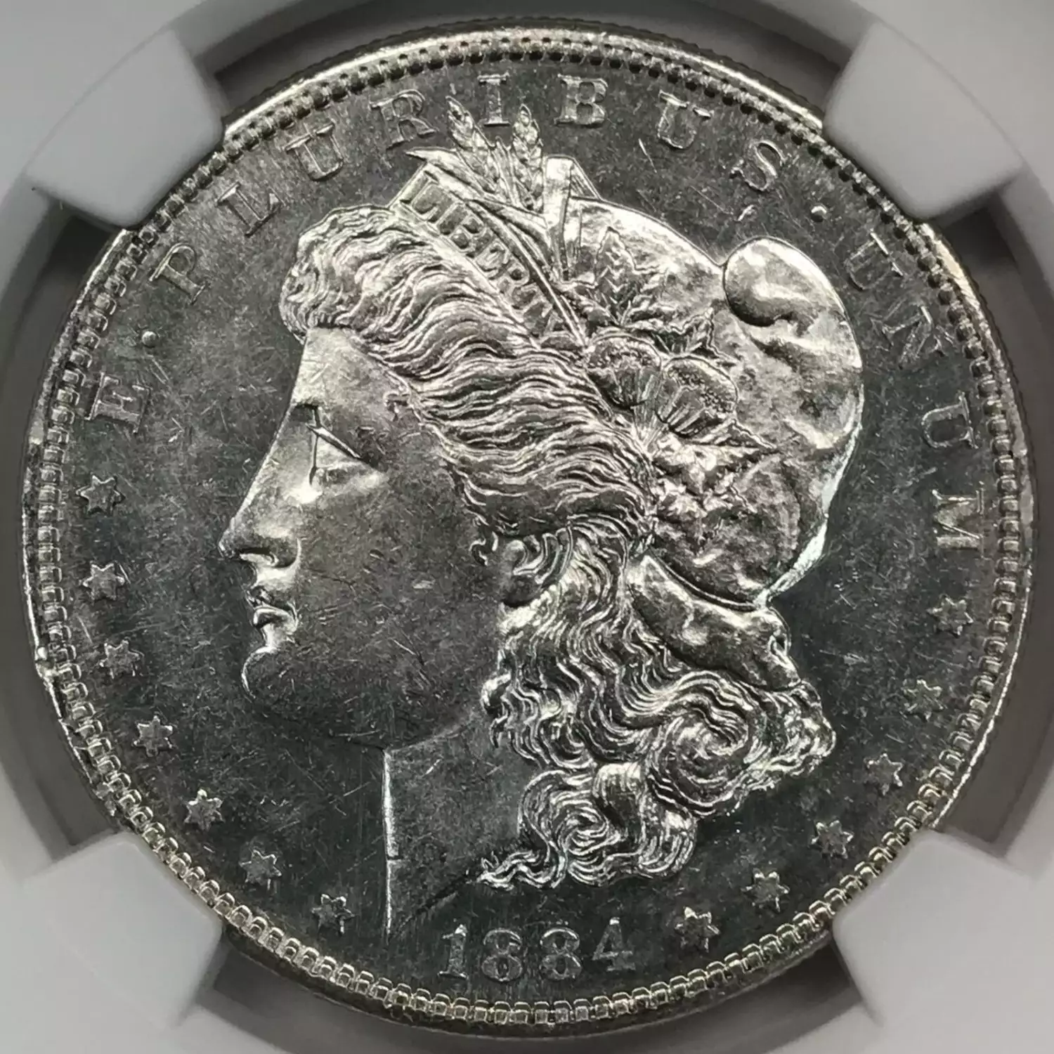 1884-S Morgan Silver Dollar NGC AU-55 - Old Pueblo Coin