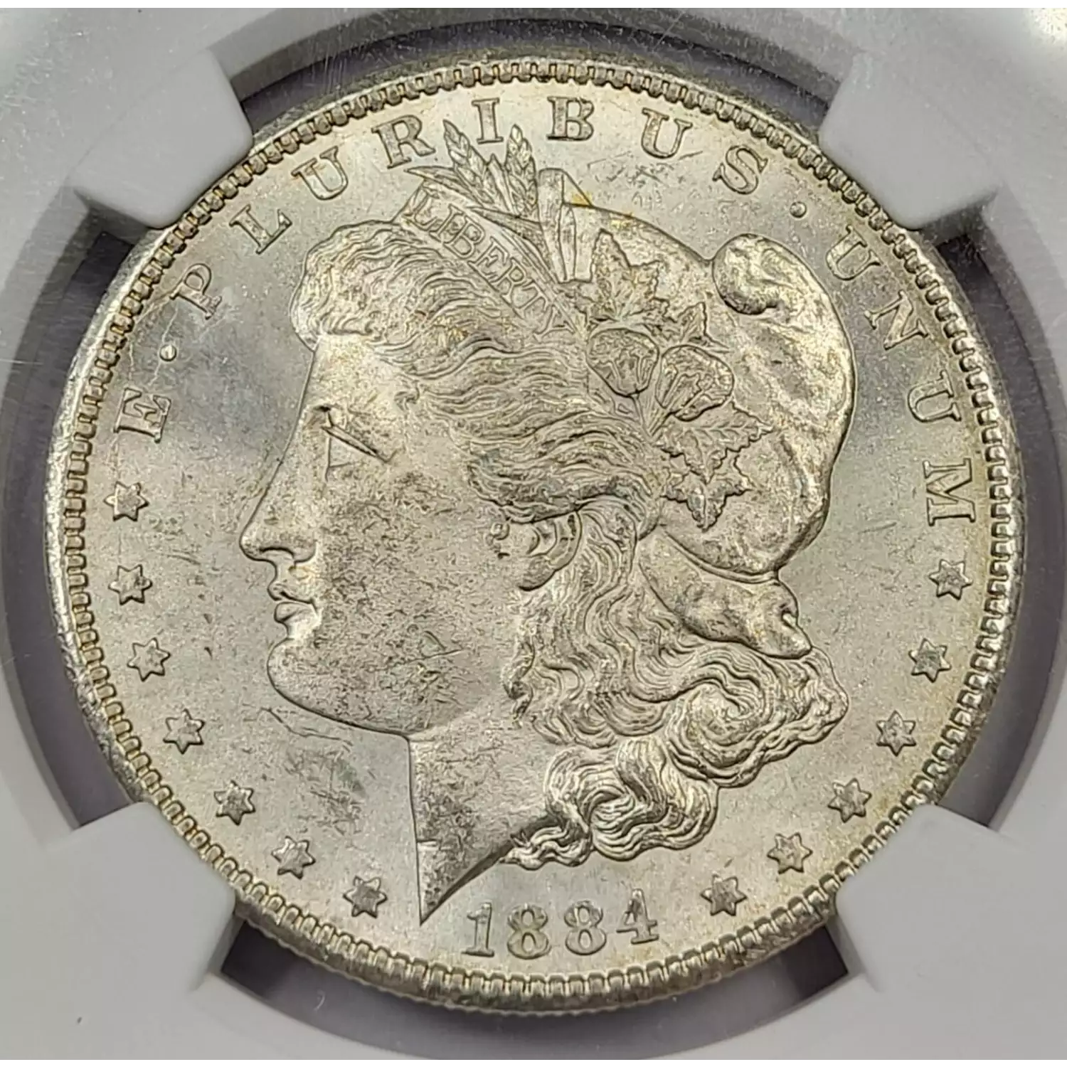 1884-CC Morgan Silver Dollar NGC MS-63 - Old Pueblo Coin
