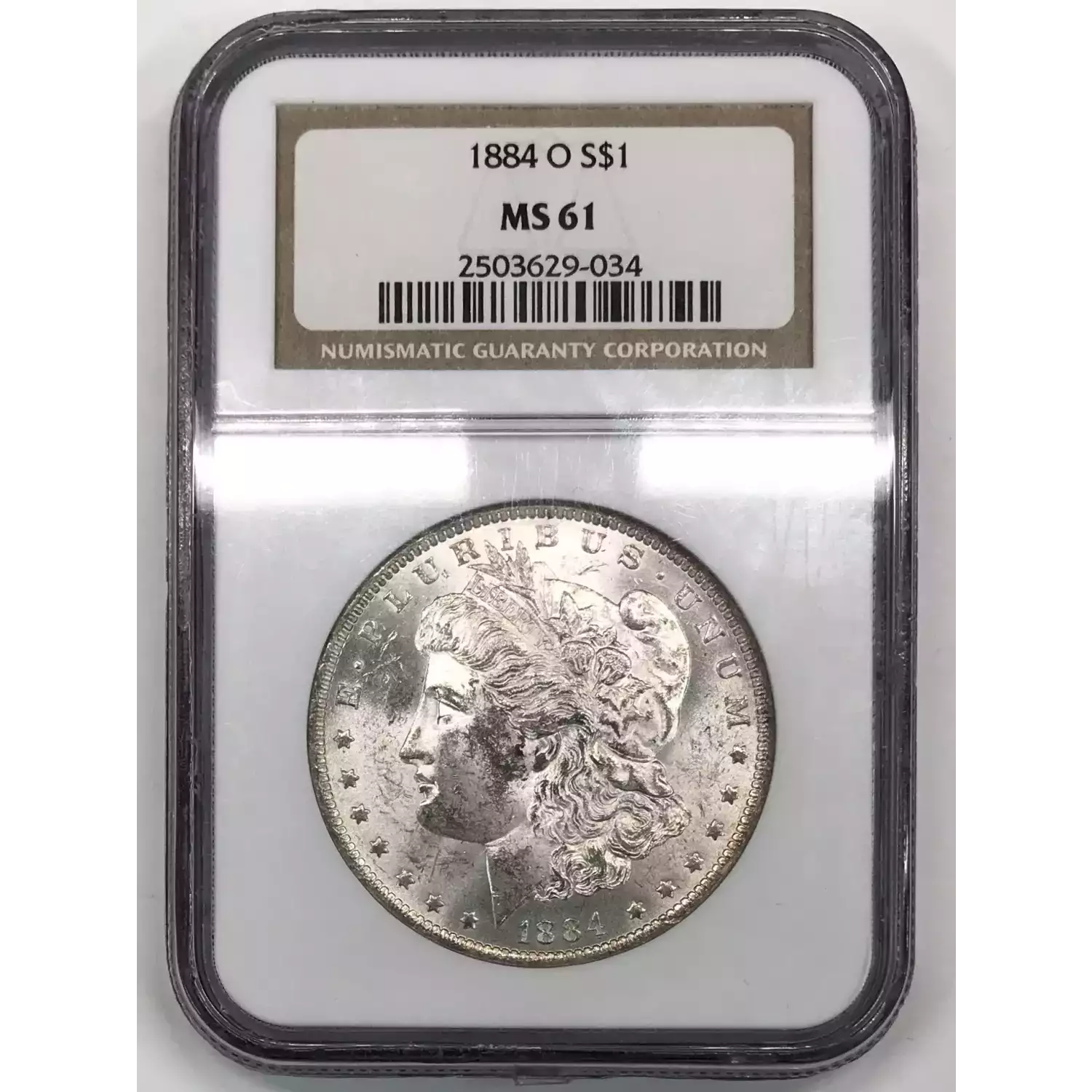 1884-O Morgan Silver Dollar NGC MS-61 - Old Pueblo Coin