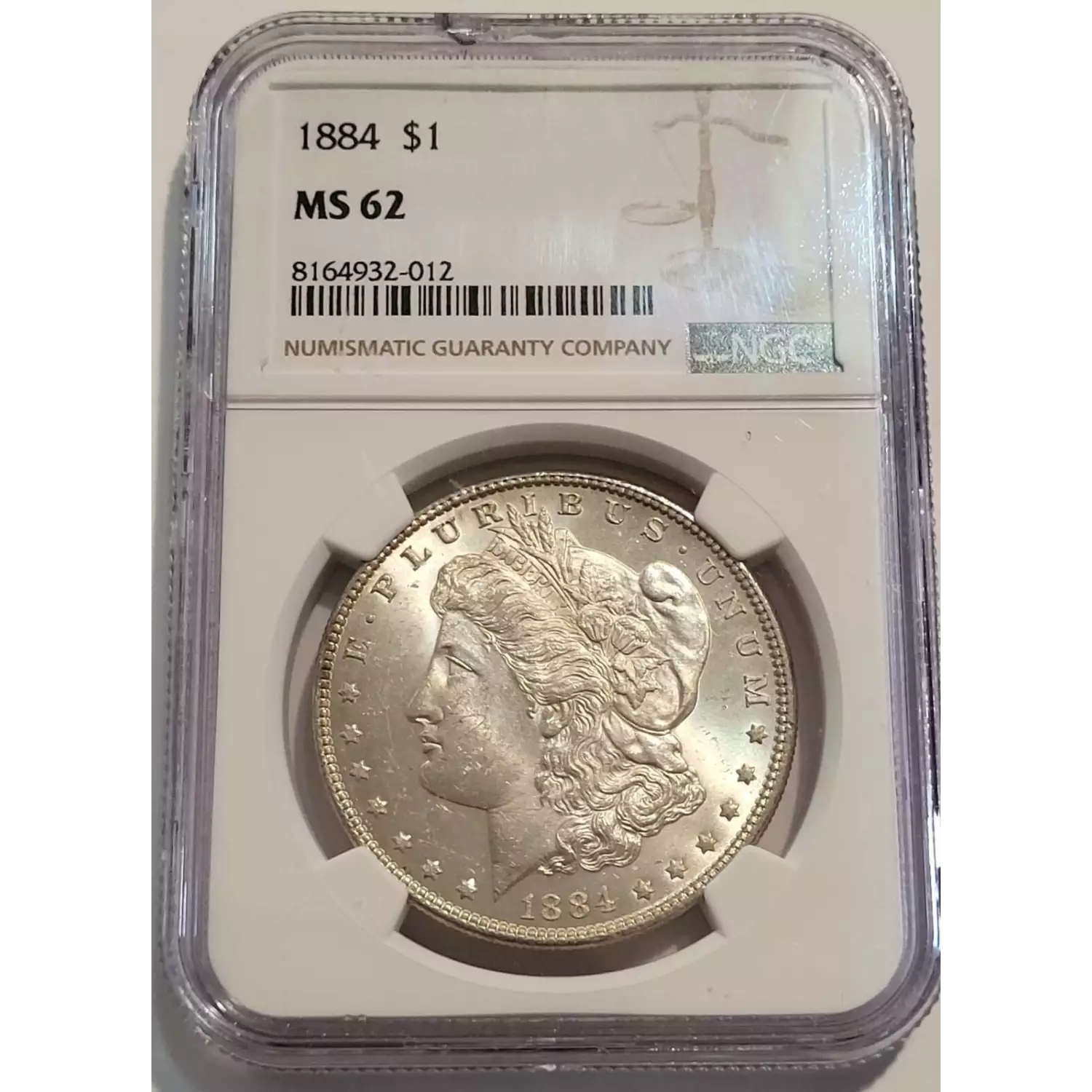 1884 Morgan Silver Dollar NGC MS-62 - Old Pueblo Coin