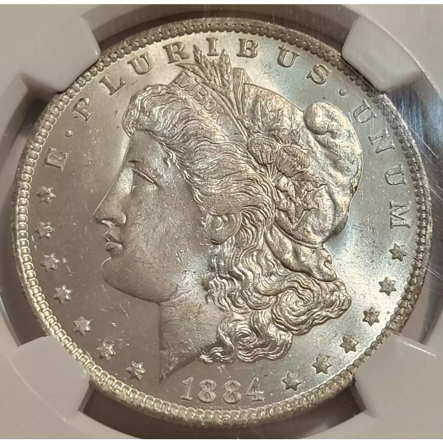 1884-O Morgan Silver Dollar NGC MS-64 - Old Pueblo Coin