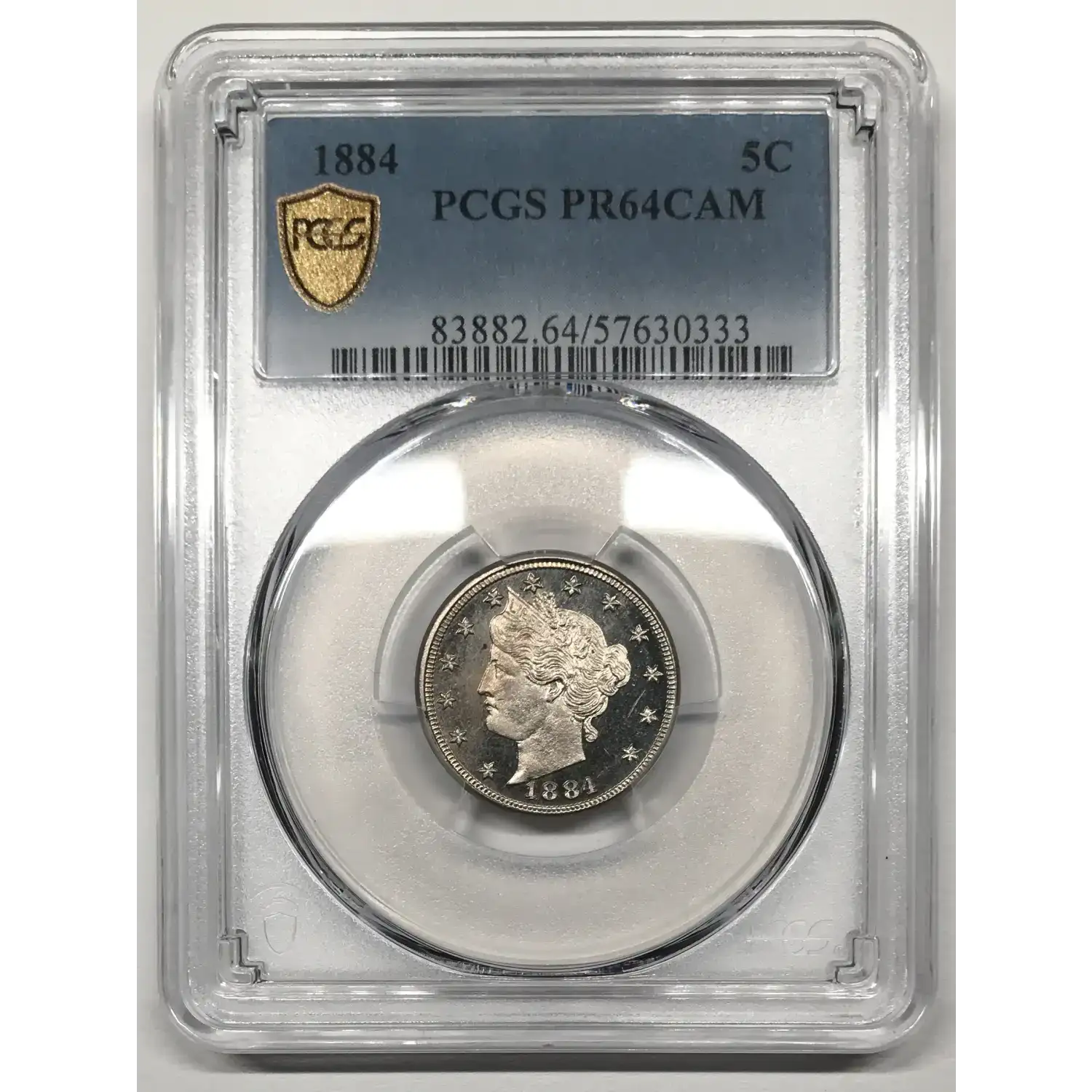 1884 Liberty Head V Nickel PCGS PR-64 CAM - Old Pueblo Coin