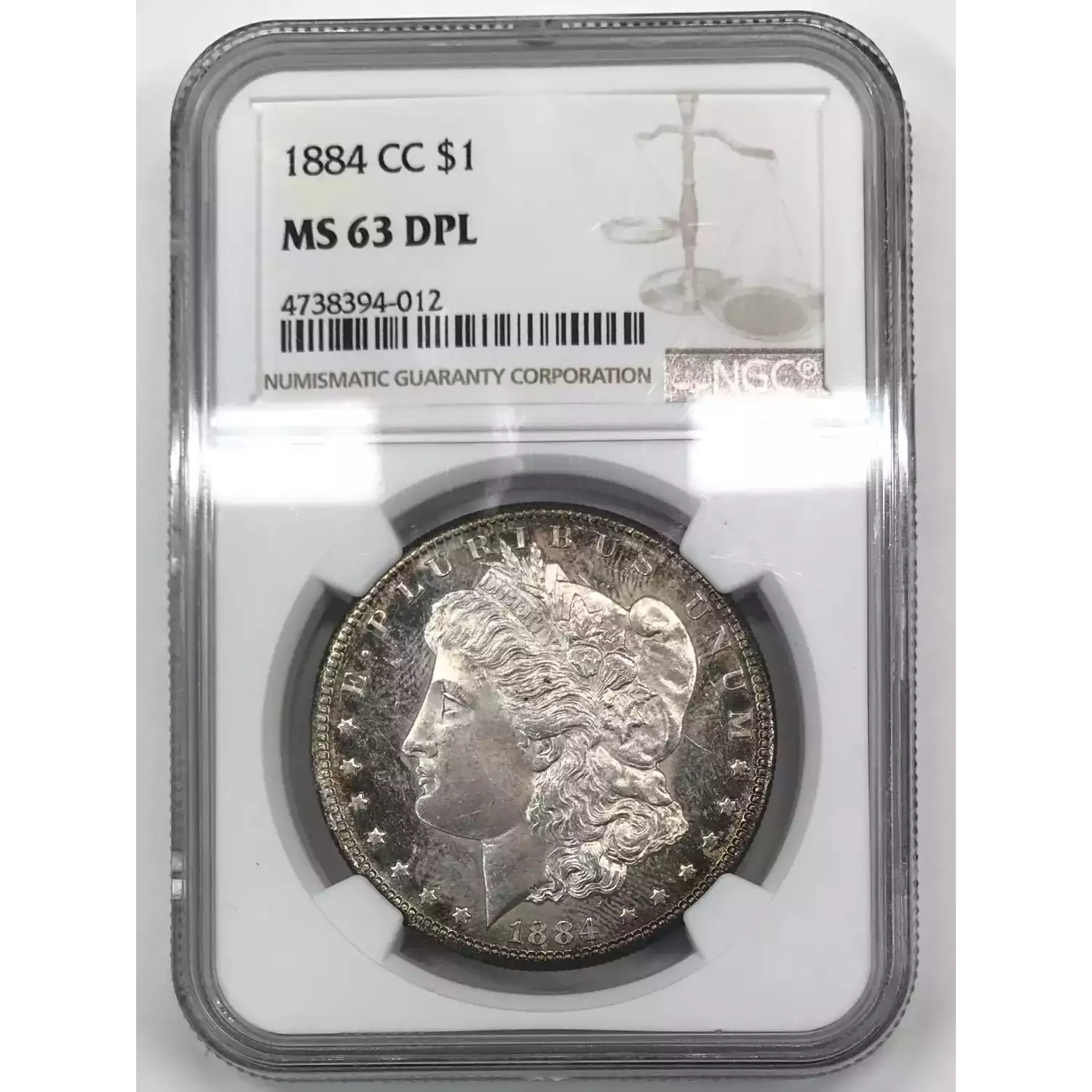 1884-CC Morgan Silver Dollar NGC MS-63 DPL - Old Pueblo Coin