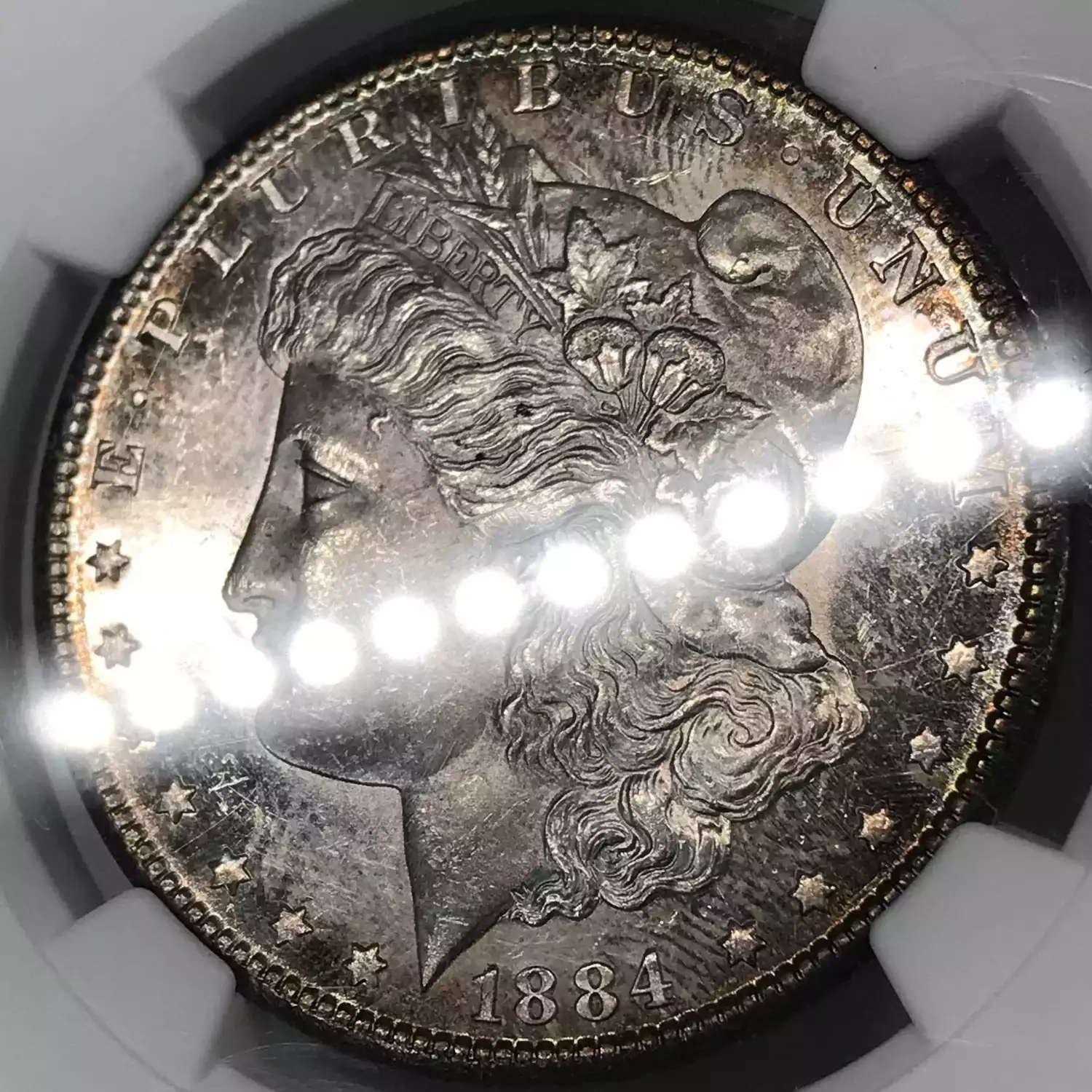 1884-CC Morgan Silver Dollar NGC MS-63 DPL - Old Pueblo Coin