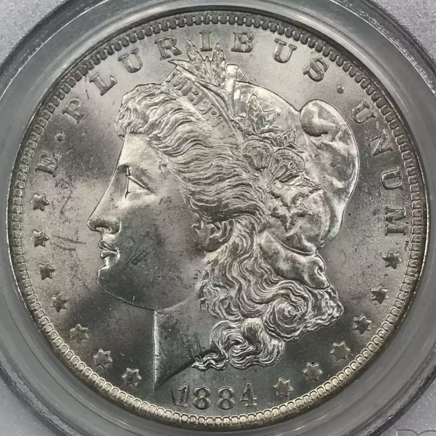 1884-O Morgan Silver Dollar PCGS MS-64 HOT 50 VAM-10 O/O Star Gouge - Old Pueblo Coin
