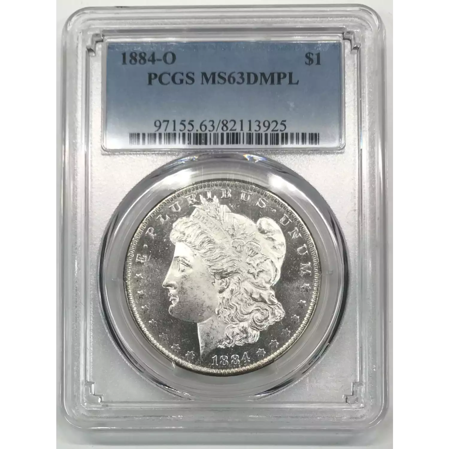 1884-O Morgan Silver Dollar PCGS MS-63 DMPL - Old Pueblo Coin