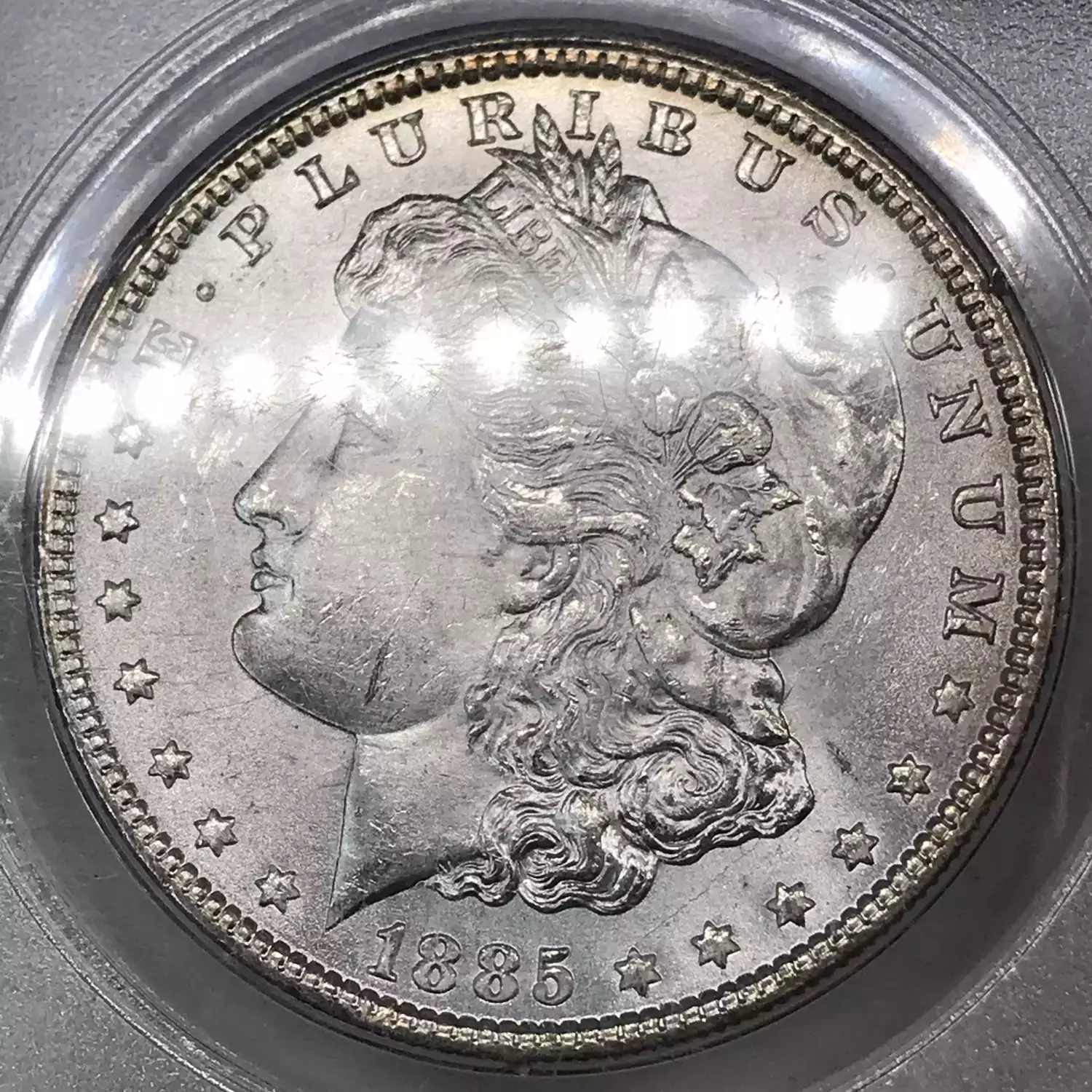 1885 Morgan Silver Dollar PCGS MS-63 CAC - Old Pueblo Coin