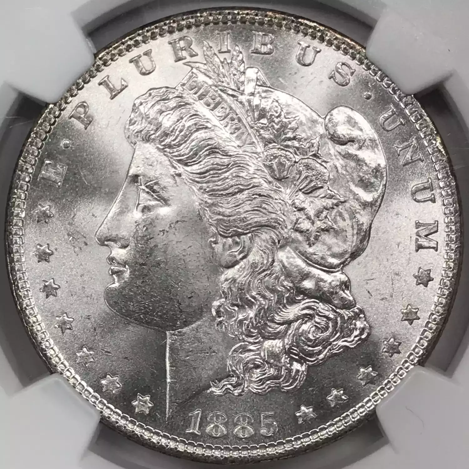 1885 Morgan Silver Dollar NGC MS-63 - Old Pueblo Coin