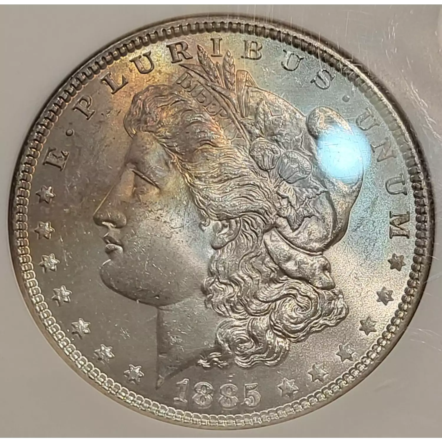 1885 Morgan Silver Dollar NGC MS-64 - Old Pueblo Coin