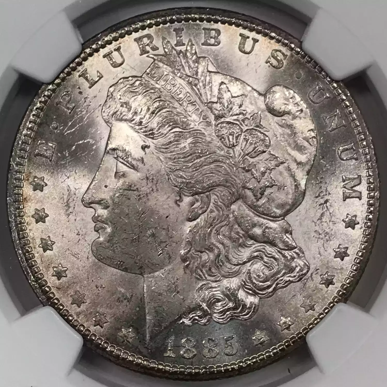 1885-CC Morgan Silver Dollar NGC MS-62 - Old Pueblo Coin