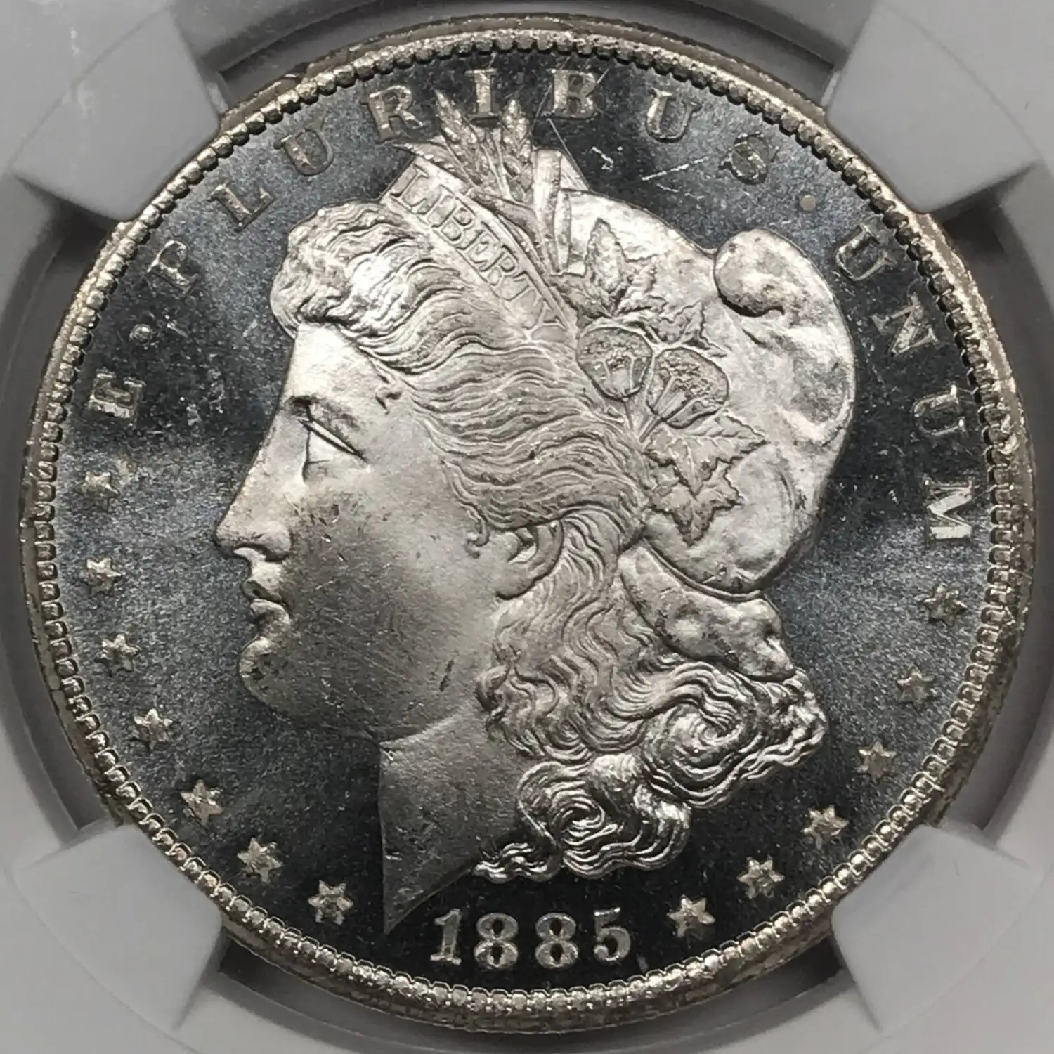 1885-CC Morgan Silver Dollar NGC MS-65 DPL - Old Pueblo Coin