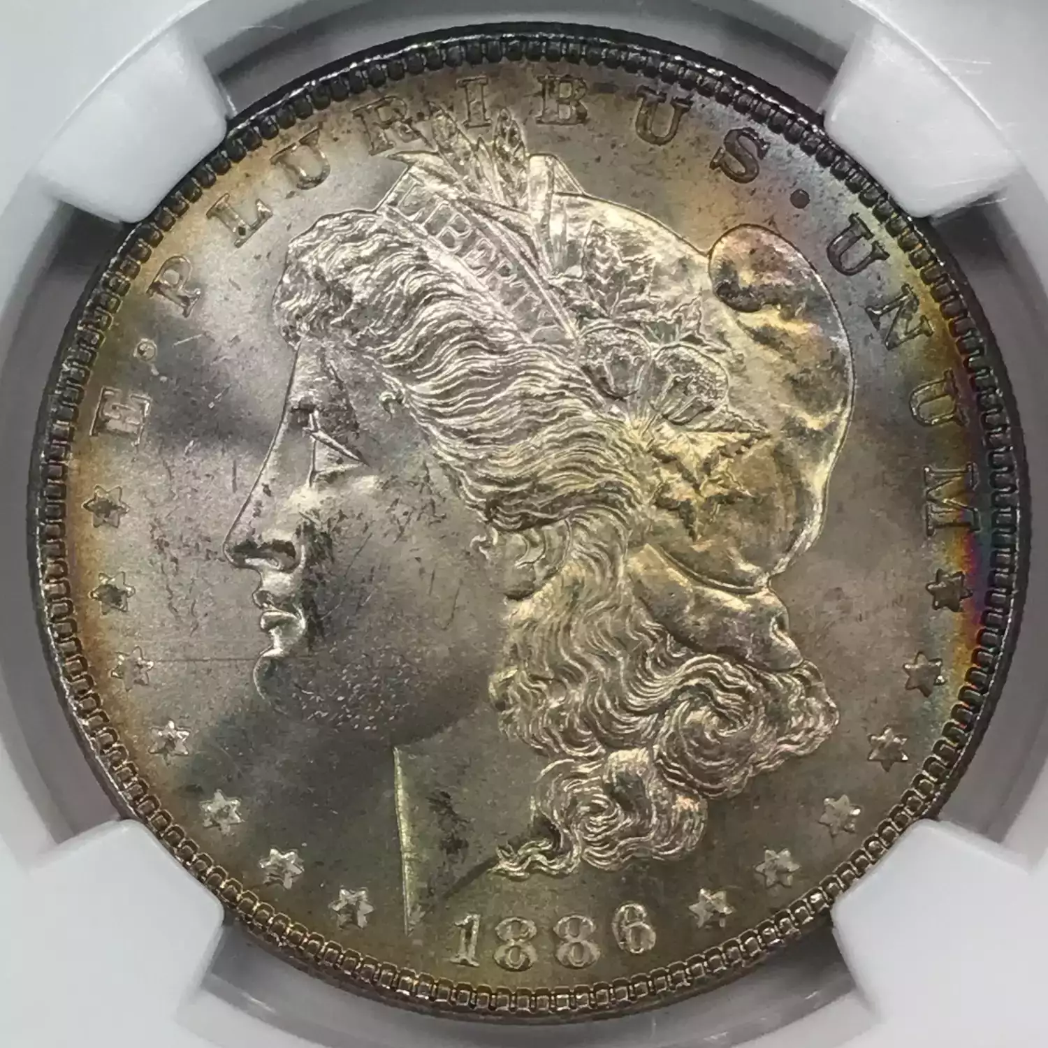 1886 Morgan Silver Dollar NGC MS-64 - Old Pueblo Coin