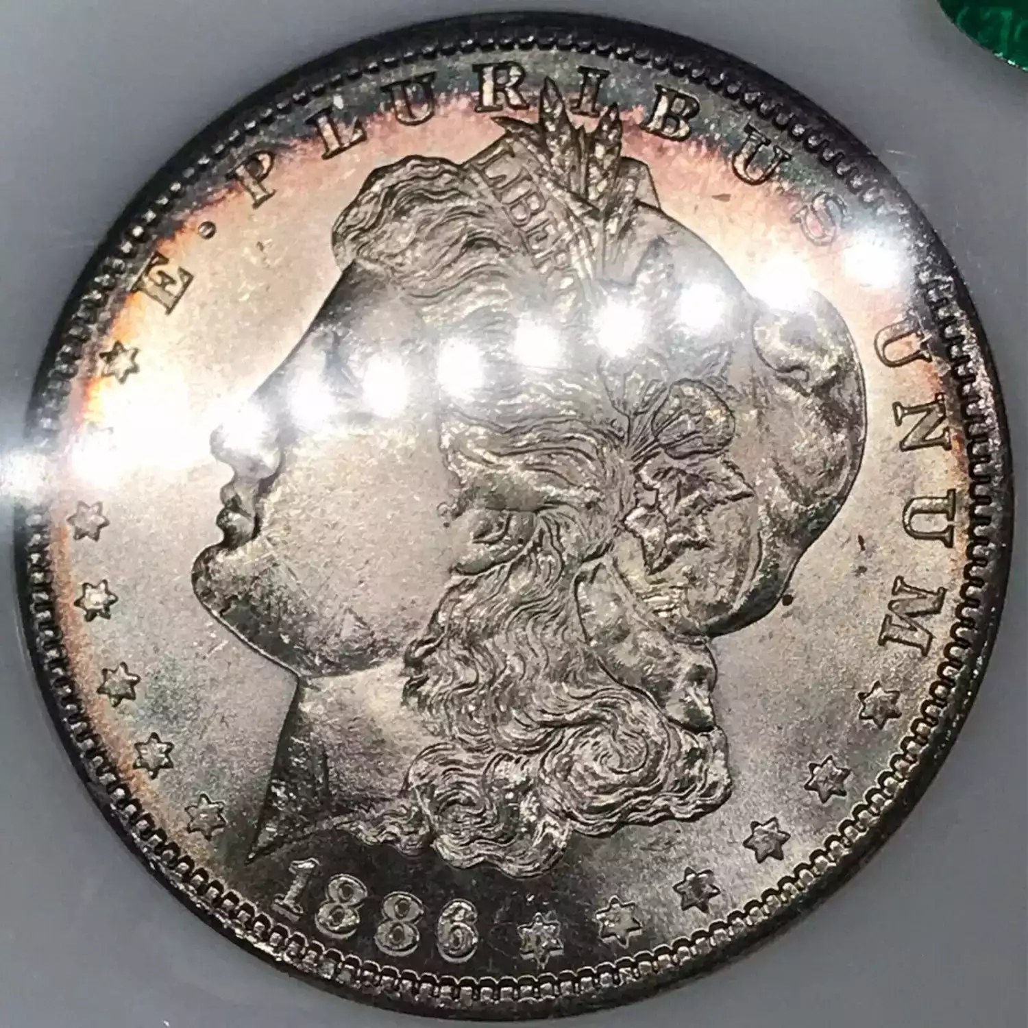 1886-S Morgan Silver Dollar NGC MS-63 TOP 100 VAM-2 S/S RPM CAC - Old Pueblo Coin
