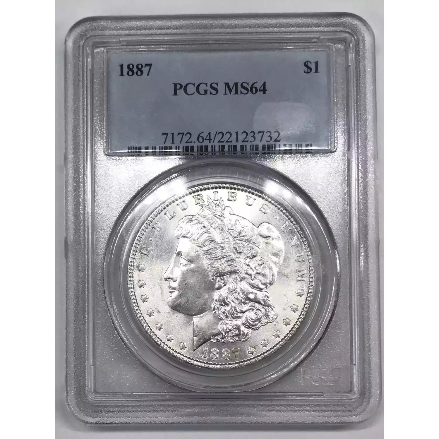 1887 Morgan Silver Dollar PCGS MS-64 - Old Pueblo Coin