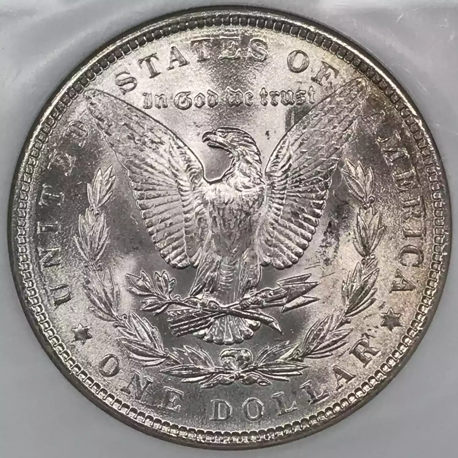 1887 Morgan Silver Dollar NGC MS-62 TOP 100 VAM-5 1887/1887 Doubled ...