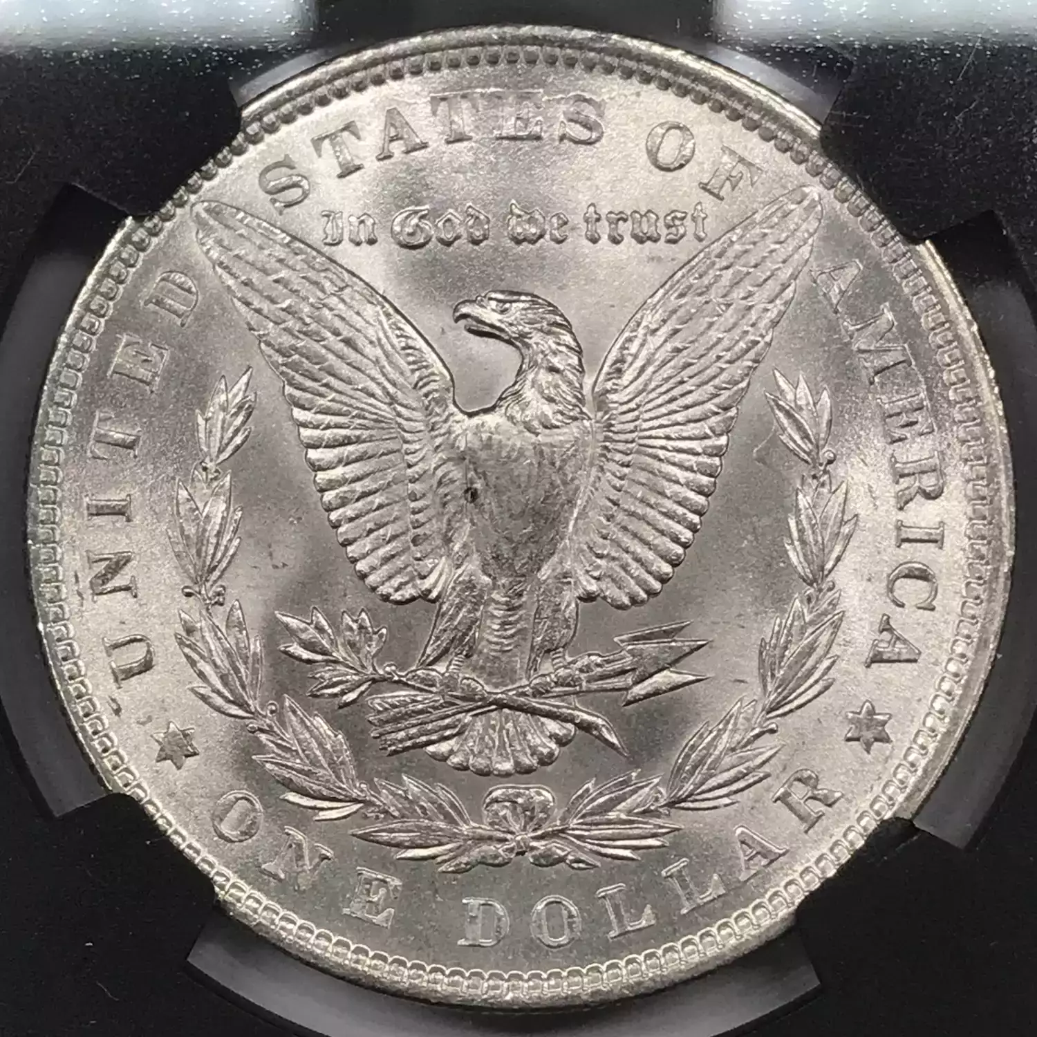 1887 Morgan Silver Dollar NGC MS-63 Original Bag Fragment Series - Old Pueblo Coin