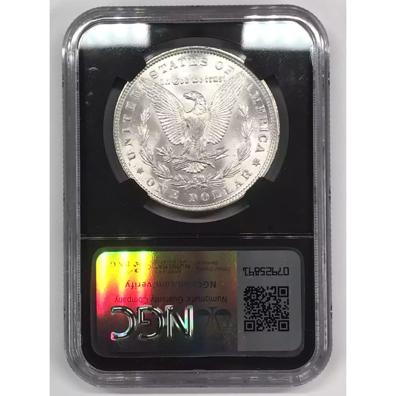 1887 Morgan Silver Dollar NGC MS-63 Original Bag Fragment Series - Old Pueblo Coin