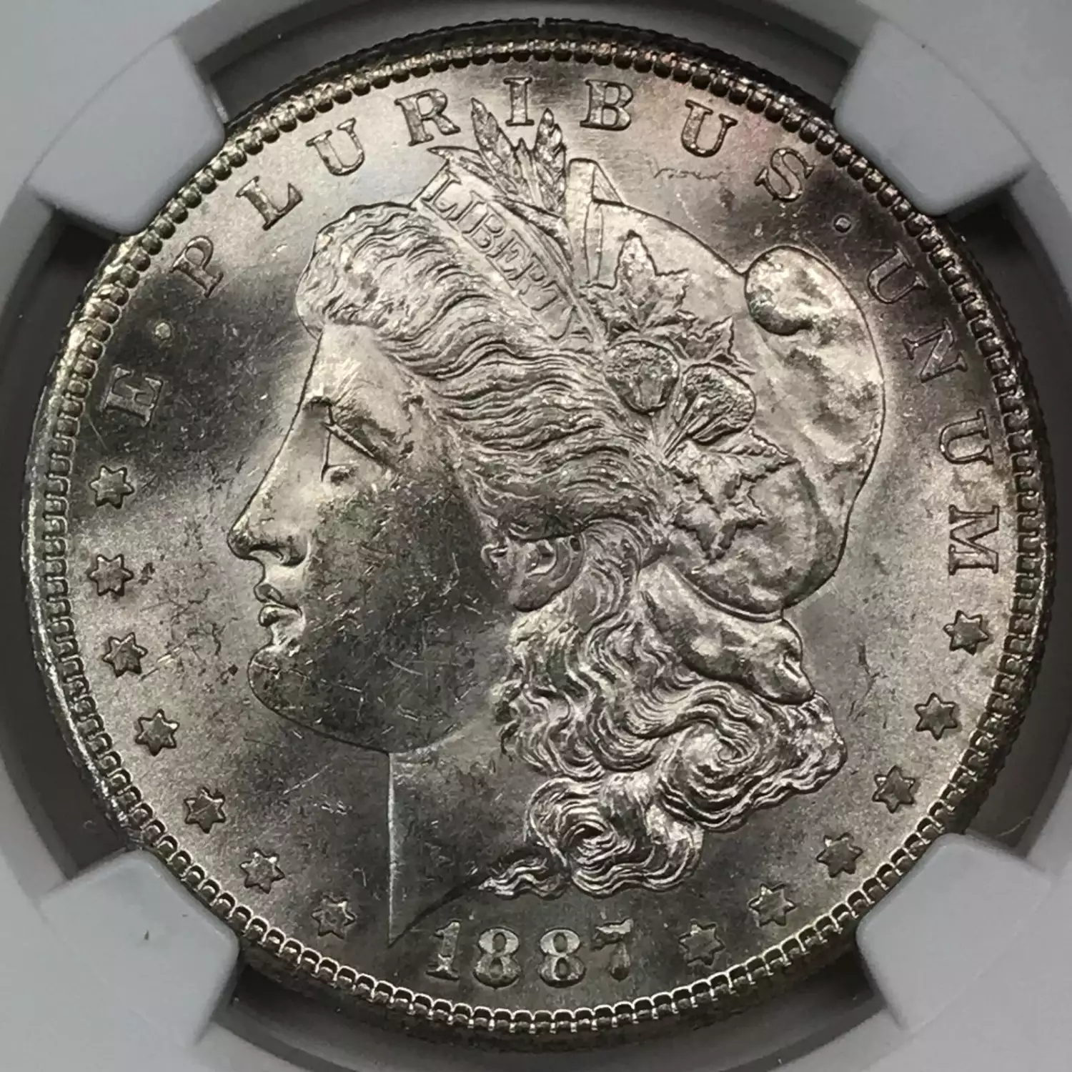 1887-S Morgan Silver Dollar NGC MS-63 - Old Pueblo Coin