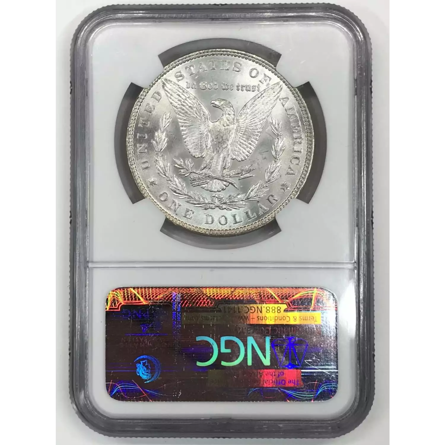 1887 Morgan Silver Dollar NGC MS-66 VAM-12 DDO GATOR EYE - Old Pueblo Coin