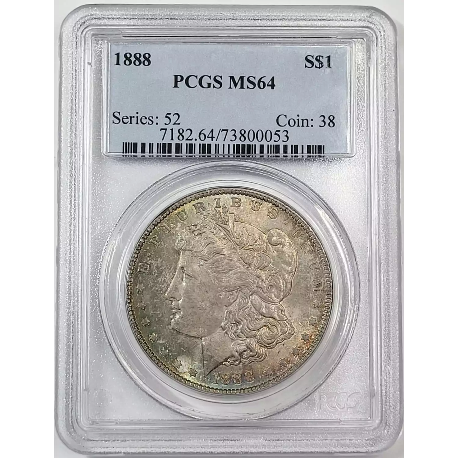 1888 Morgan Silver Dollar PCGS MS-64 - Old Pueblo Coin