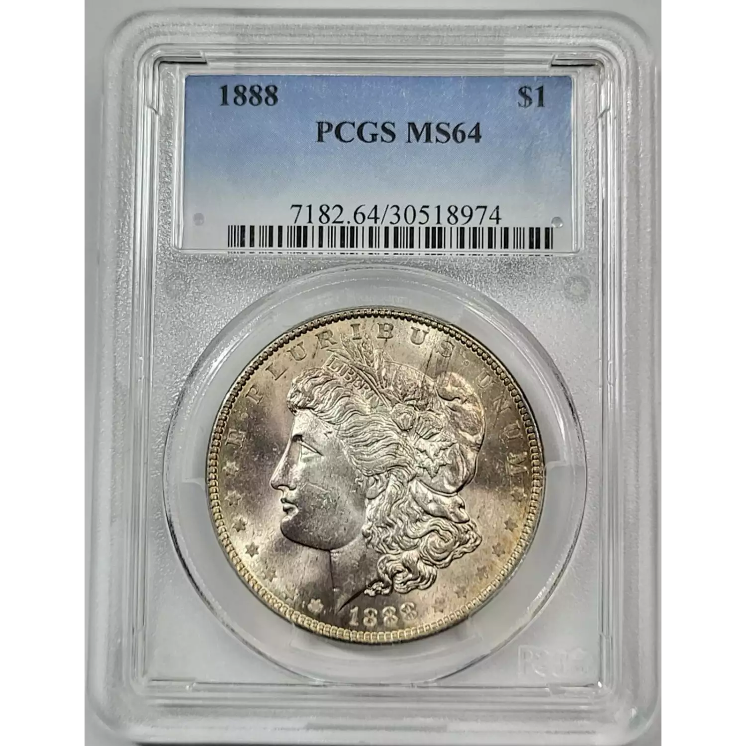1888 Morgan Silver Dollar PCGS MS-64 - Old Pueblo Coin