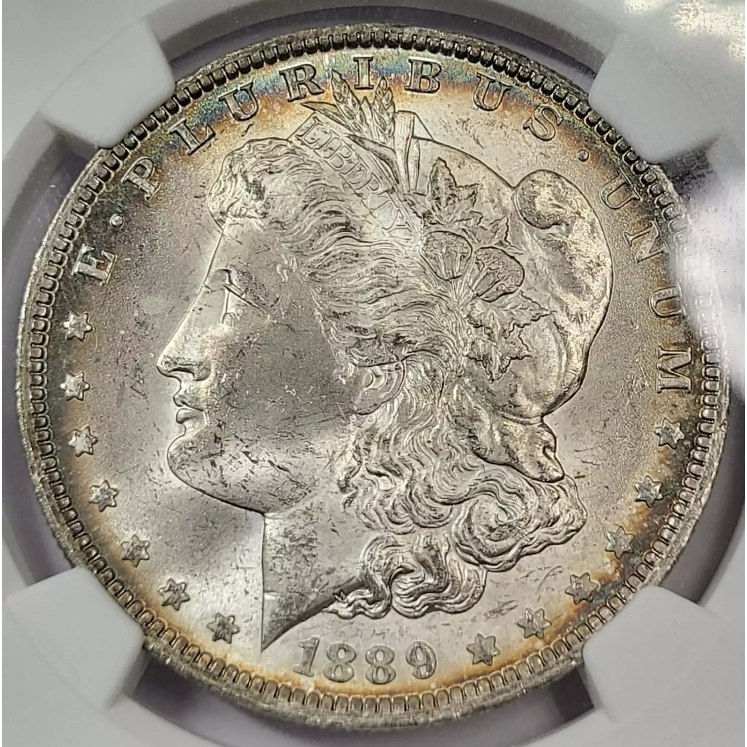 1889-O Morgan Silver Dollar NGC MS-63+ - Old Pueblo Coin