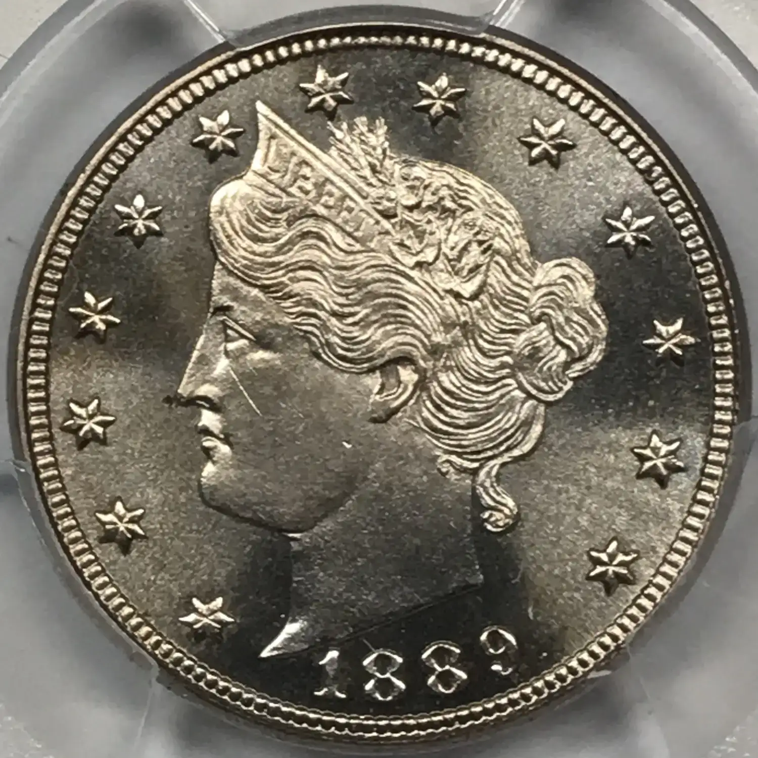 1889 Liberty Head V Nickel PCGS PR-65 - Old Pueblo Coin