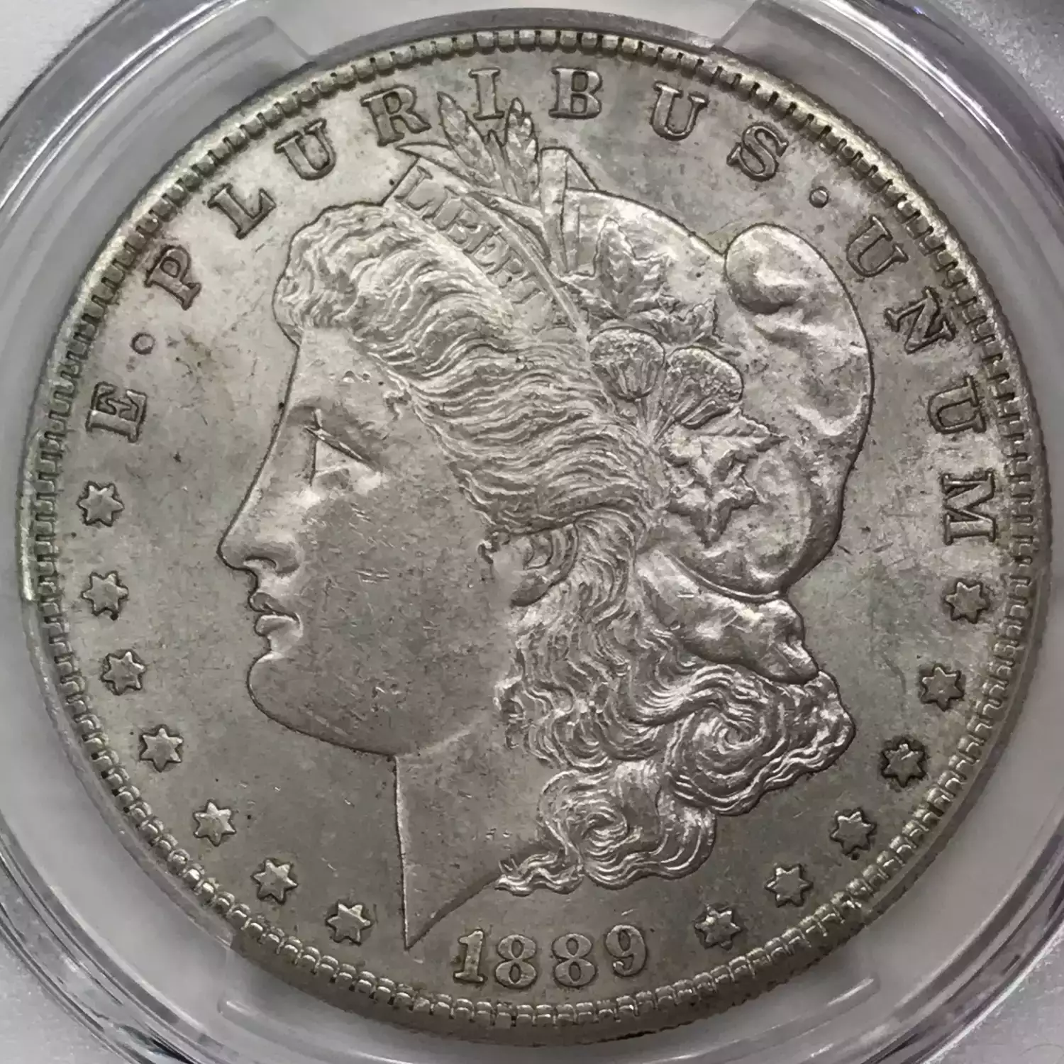 1889-S Morgan Silver Dollar PCGS AU-58 - Old Pueblo Coin