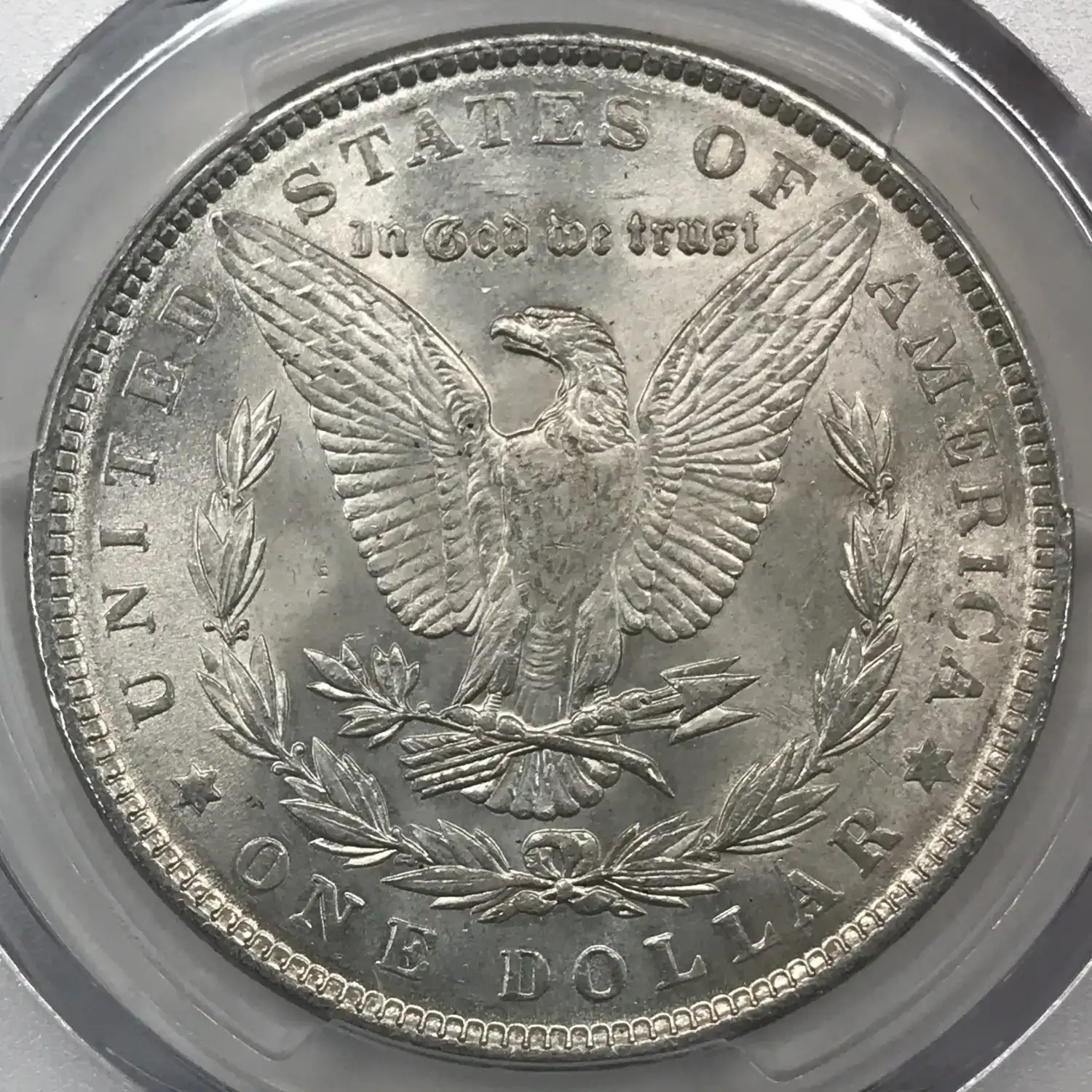 1890 Morgan Silver Dollar PCGS Genuine - UNC Details (94 - Altered Surf ...
