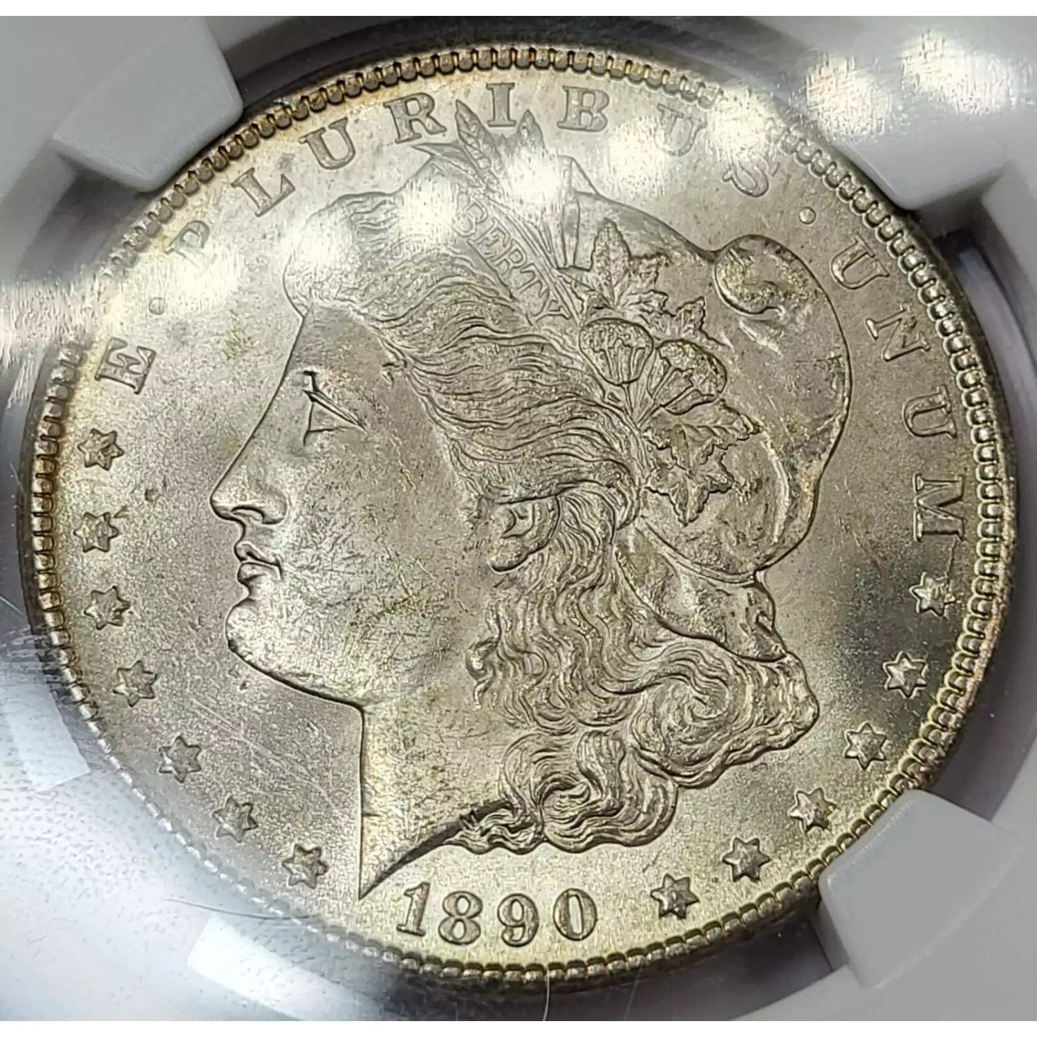 1890-CC Morgan Silver Dollar NGC MS-62 - Old Pueblo Coin