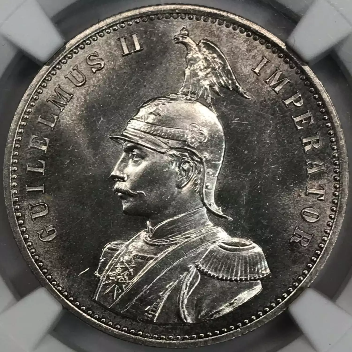 1890 GERMAN EAST AFRICA Silver RUPIE NGC MS-64 - Old Pueblo Coin