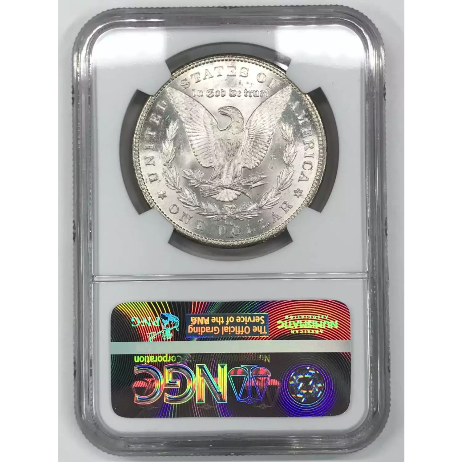 1890-CC Morgan Silver Dollar NGC MS-64+ CAC - Old Pueblo Coin