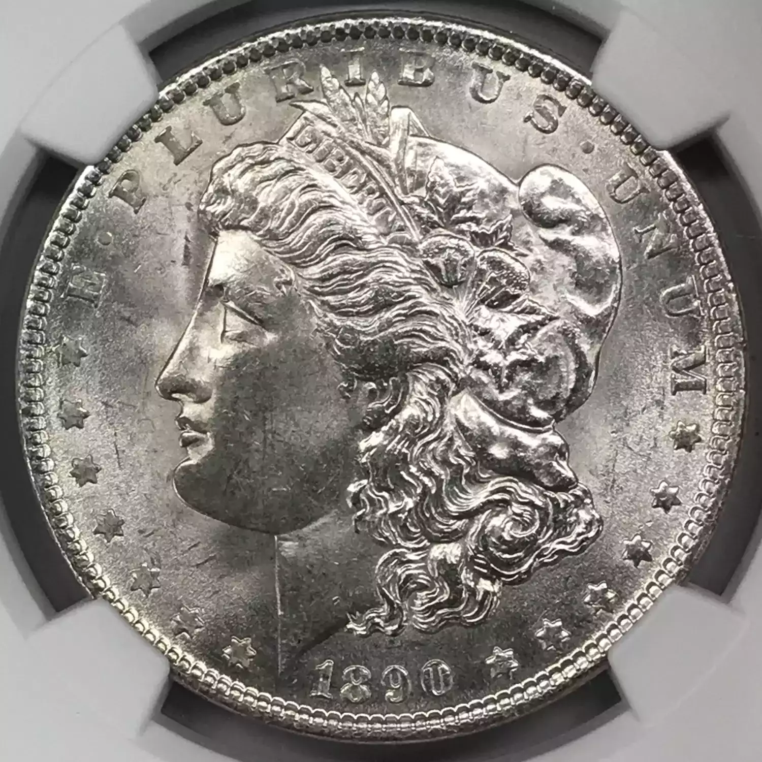 1890 Morgan Silver Dollar NGC MS-61 - Old Pueblo Coin