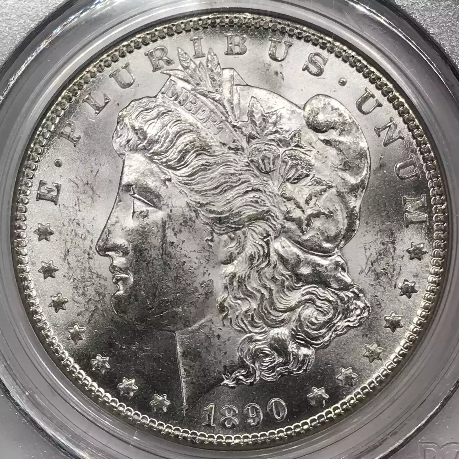 1890-CC Morgan Silver Dollar PCGS MS-62 Carson City Collection - Old Pueblo Coin
