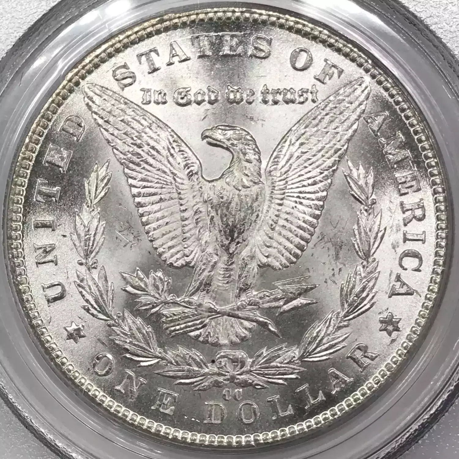 1890-CC Morgan Silver Dollar PCGS MS-62 Carson City Collection - Old Pueblo Coin