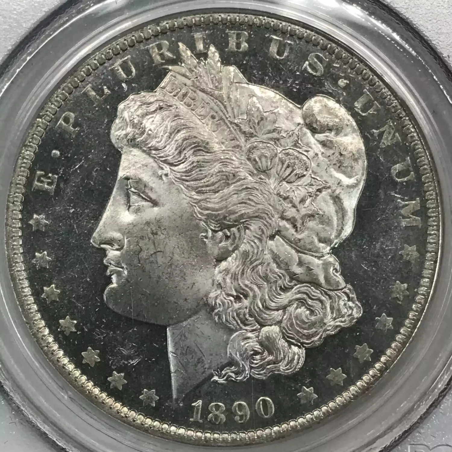 1890-O Morgan Silver Dollar PCGS MS-64 DMPL - Old Pueblo Coin