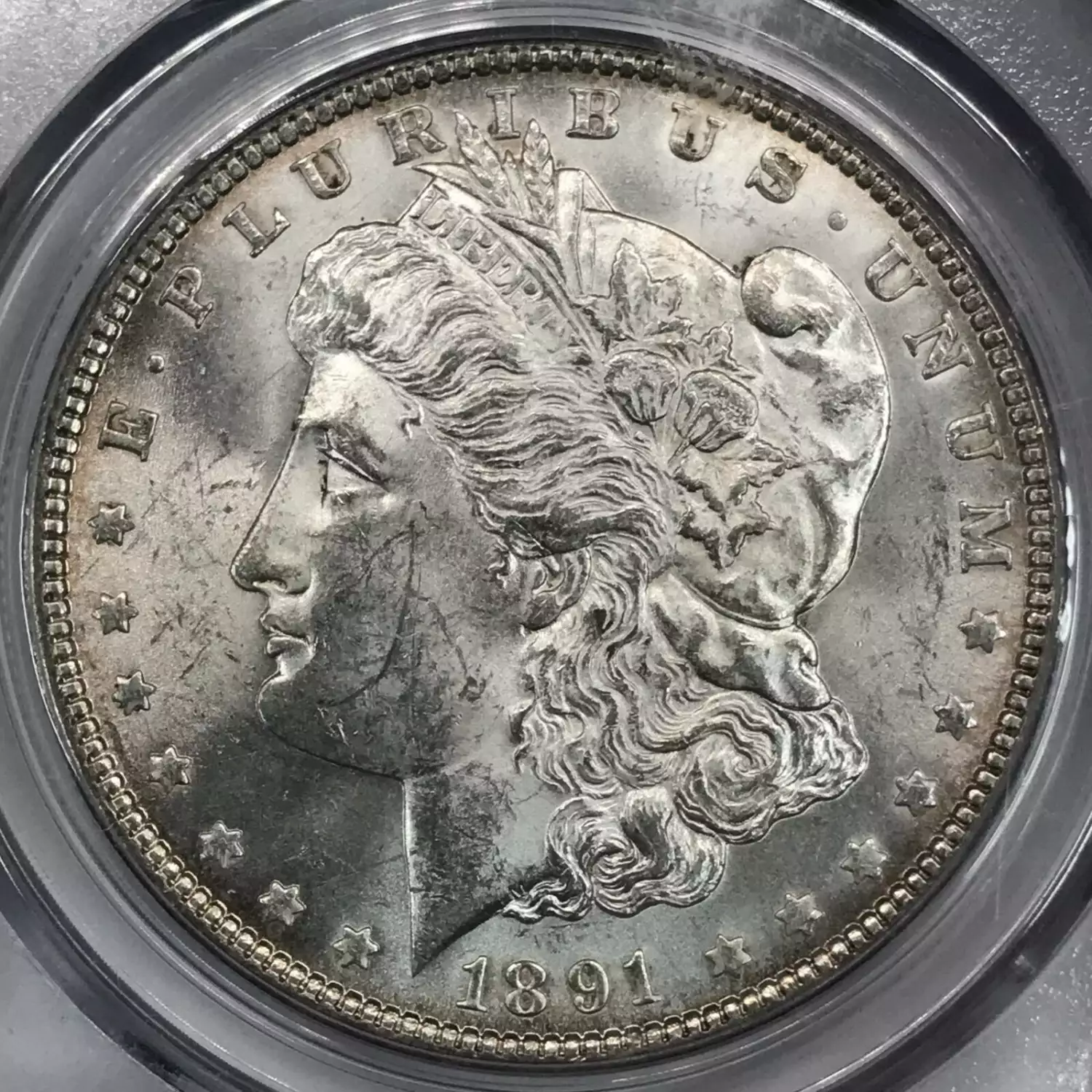 1891 Morgan Silver Dollar PCGS MS-61 - Old Pueblo Coin